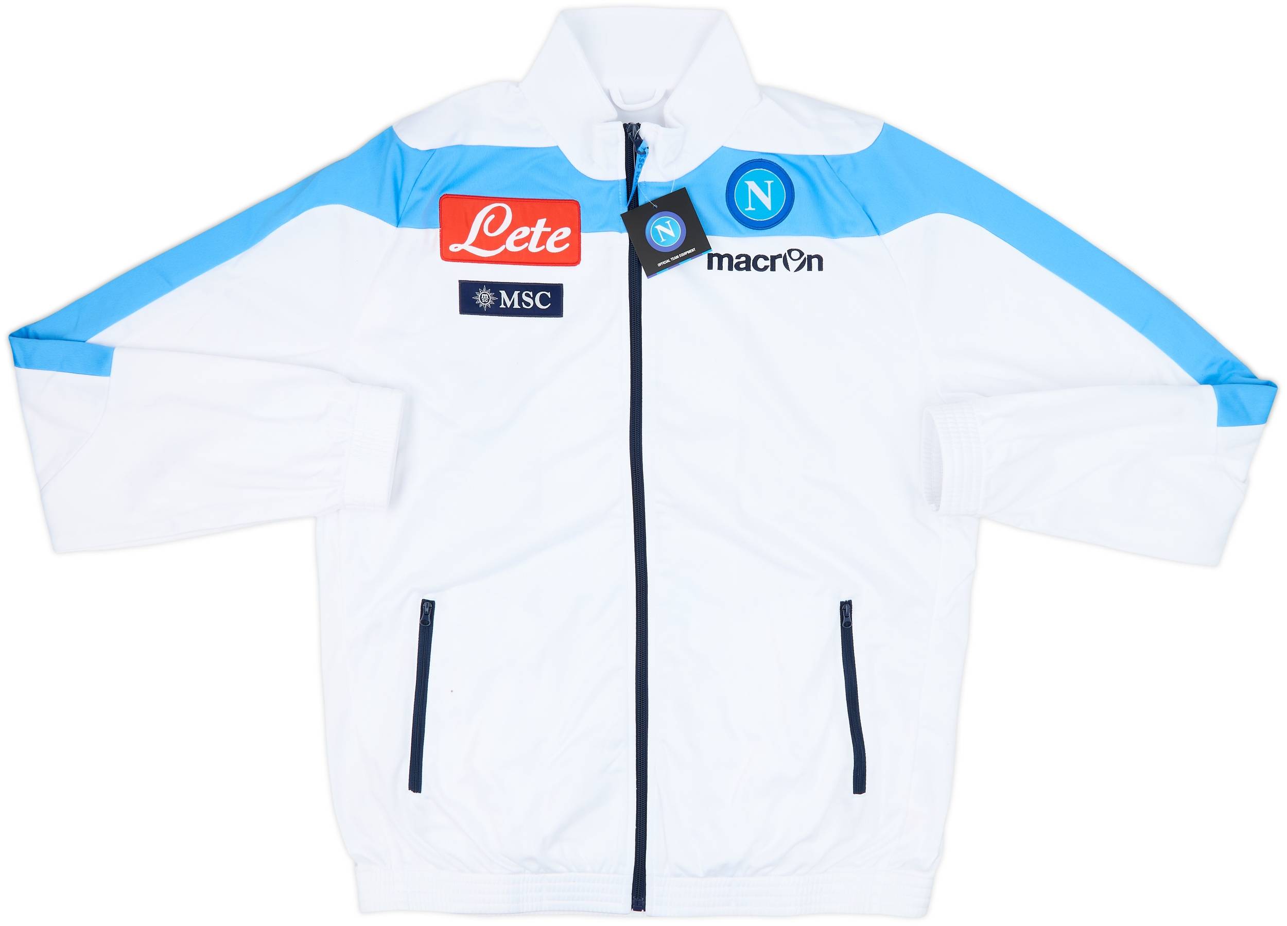 2012-13 Napoli Macron Track Jacket (XL)