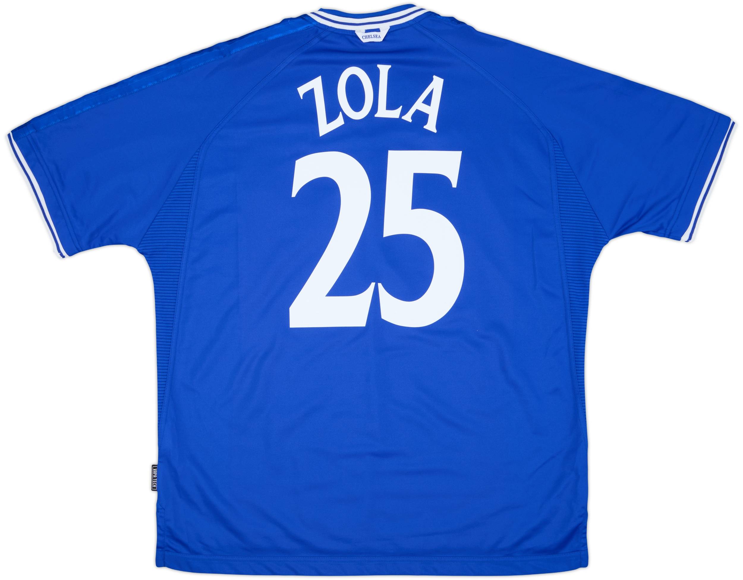 1999-01 Chelsea 'FA Cup Final' Home Shirt Zola #25 - 8/10 - (XXL)