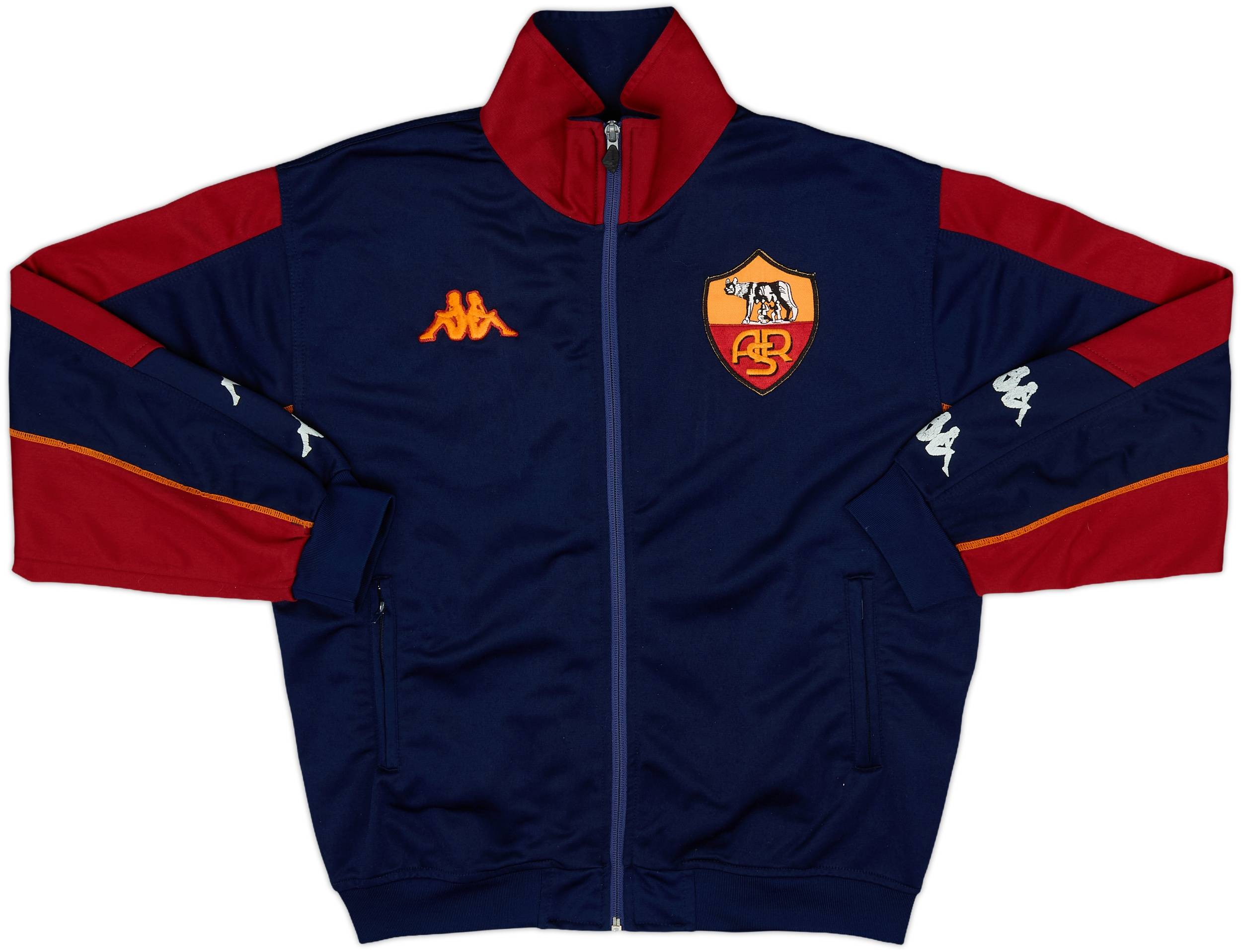 2002-03 Roma Kappa Track Jacket - 8/10 - (XL.Boys)