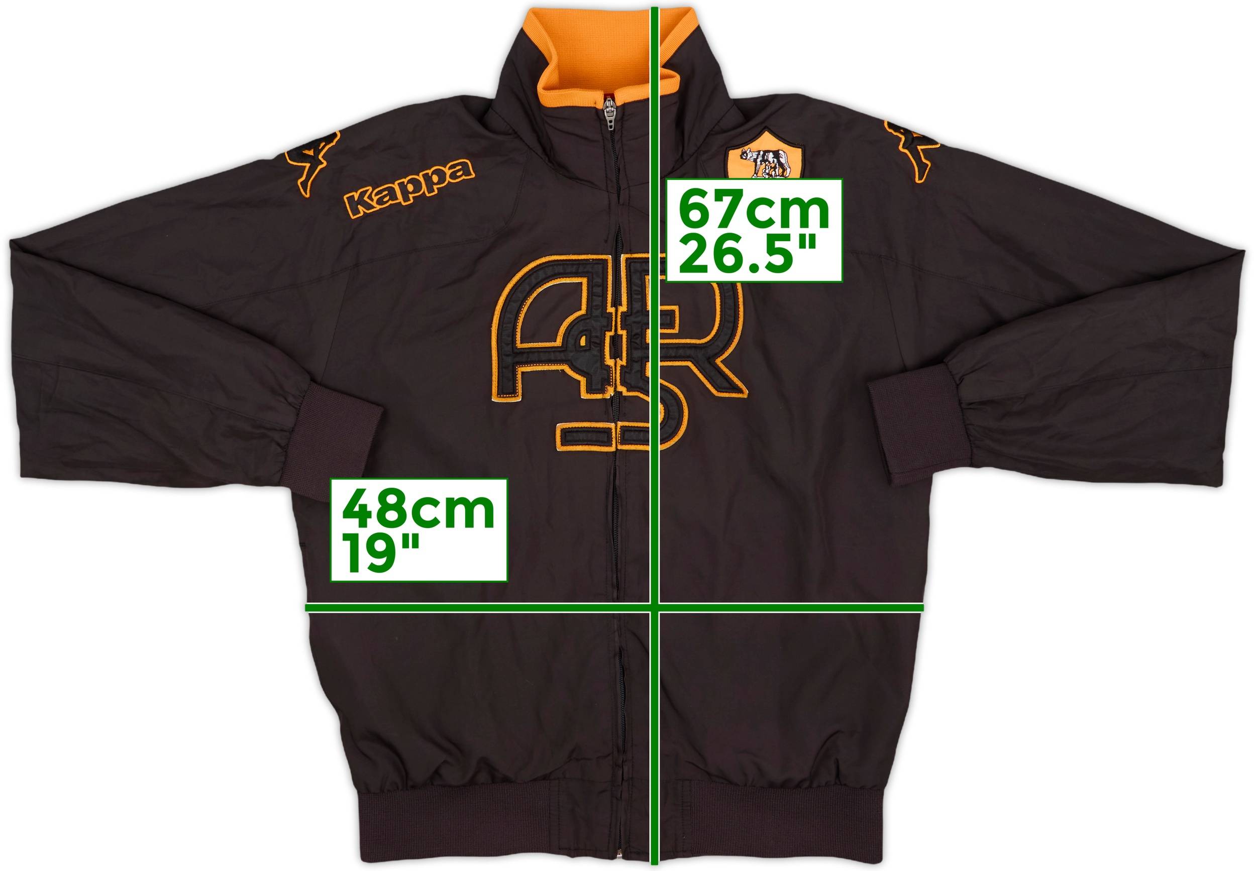 2011-12 Roma Kappa Track Jacket - 9/10 - (XL.Boys)