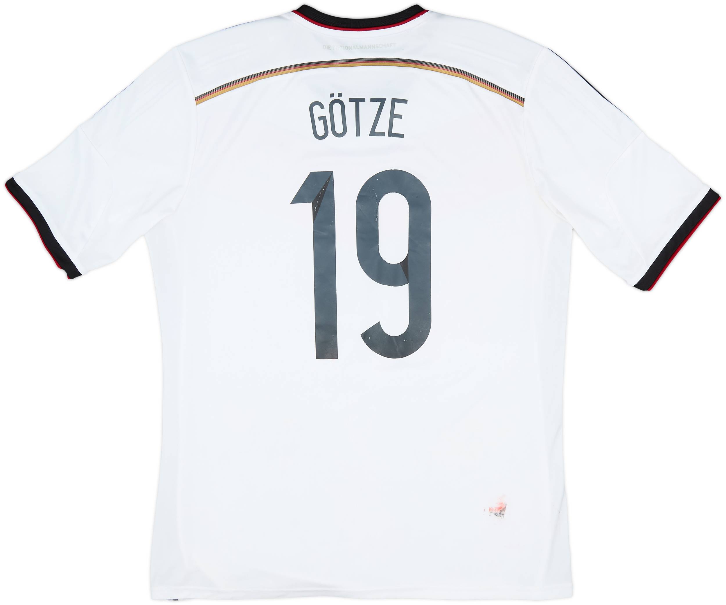 2014-15 Germany Home Shirt Gotze #19 - 6/10 - (XL)