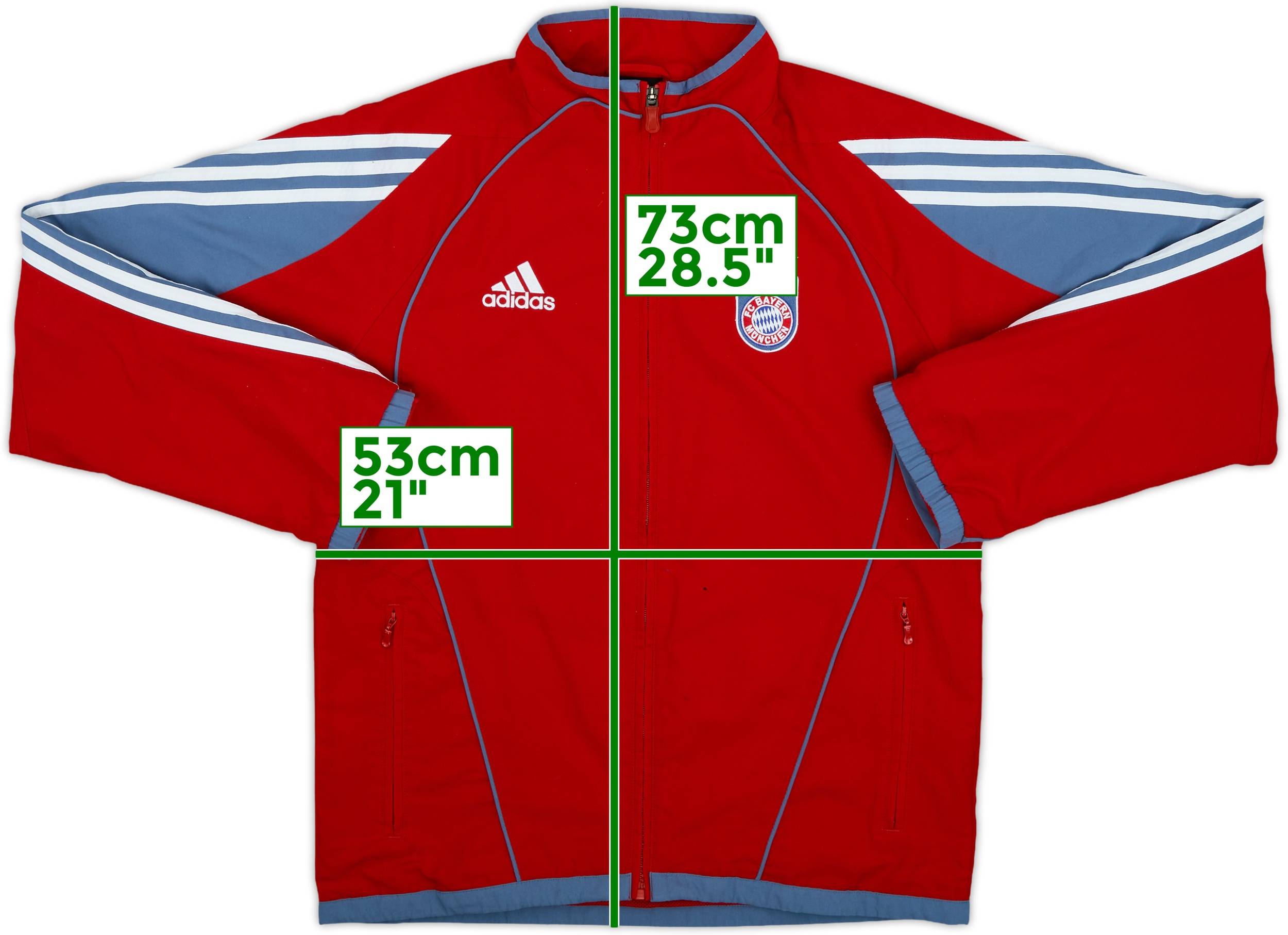 2005-06 Bayern Munich adidas Track Jacket - 6/10 - (S)