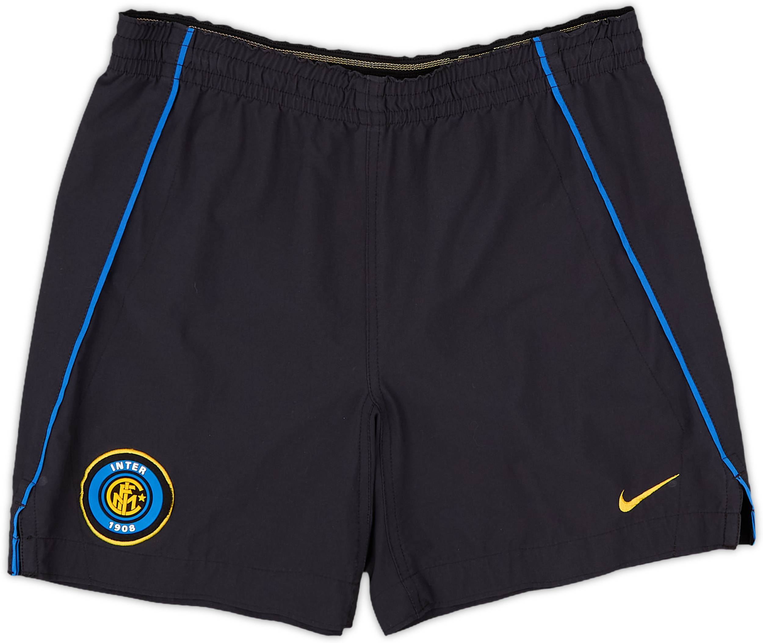 2000-01 Inter Milan Home Shorts - 6/10 - (L.Boys)