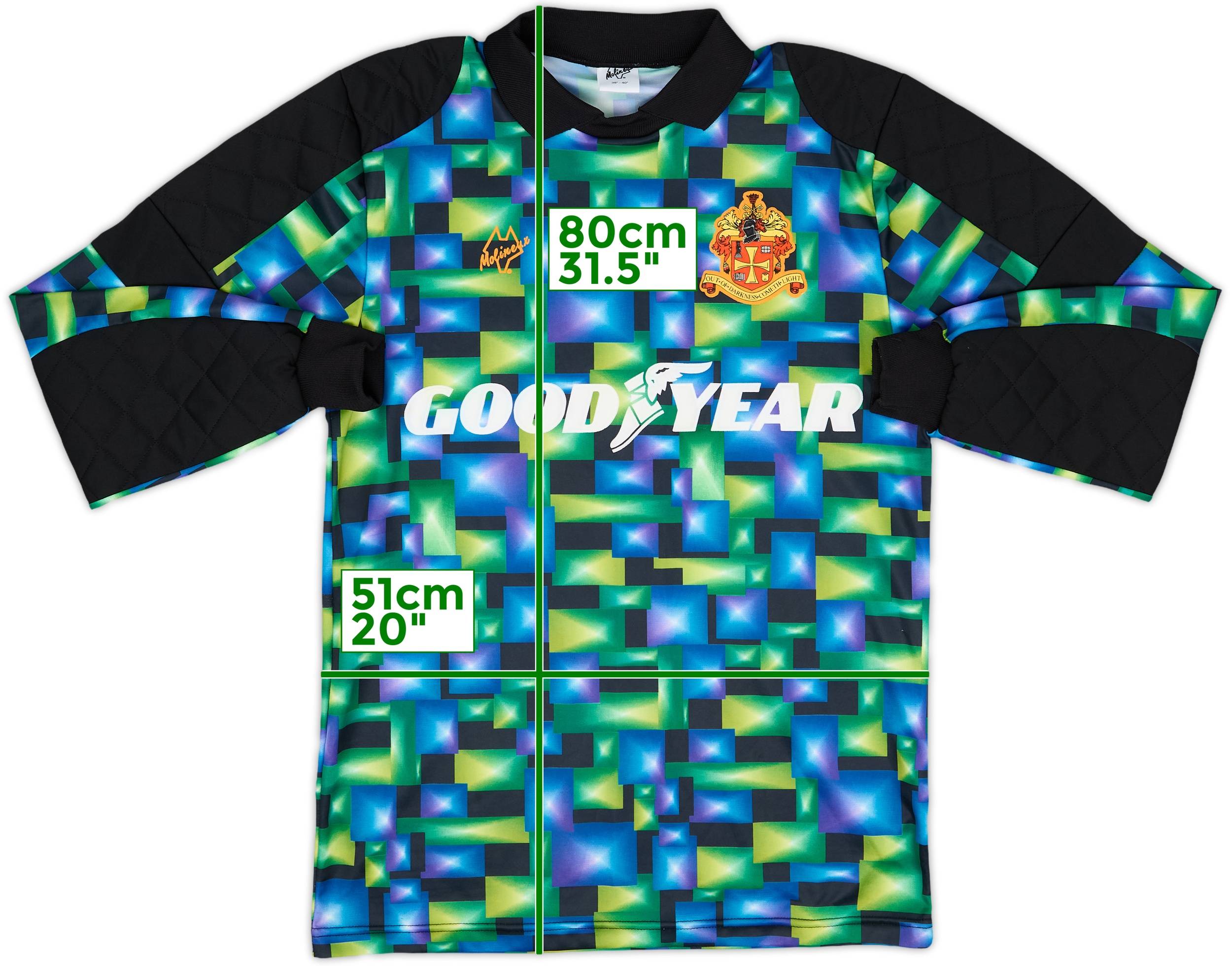 1992-93 Wolves GK Shirt - 10/10 - (M)