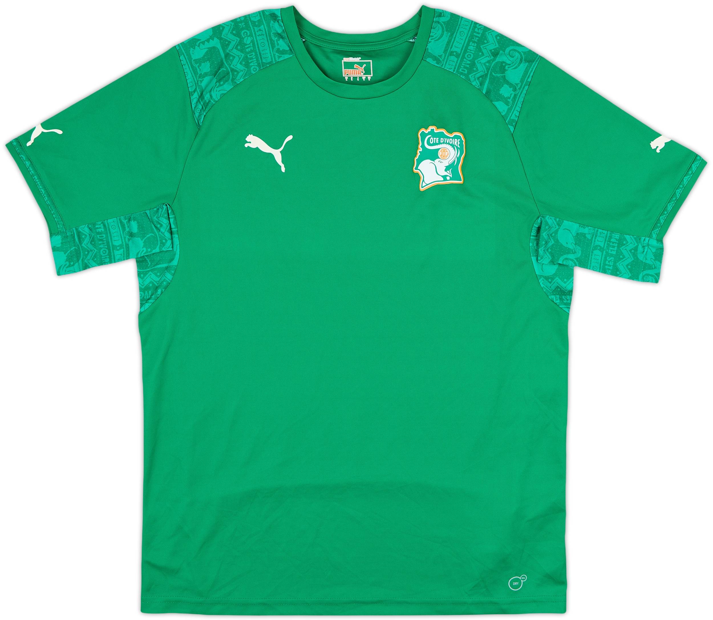 2014-15 Ivory Coast Puma Training Shirt - 8/10 - (L)