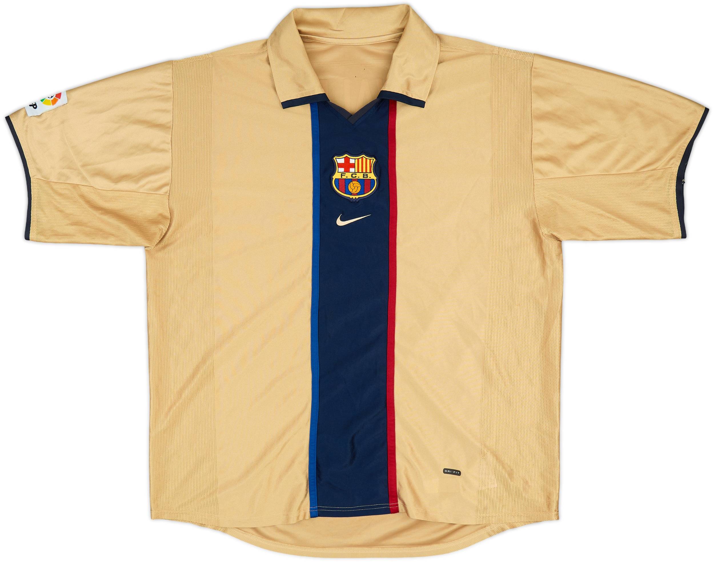 2001-03 Barcelona Away Shirt Rivaldo #10 - 8/10 - (XXL)