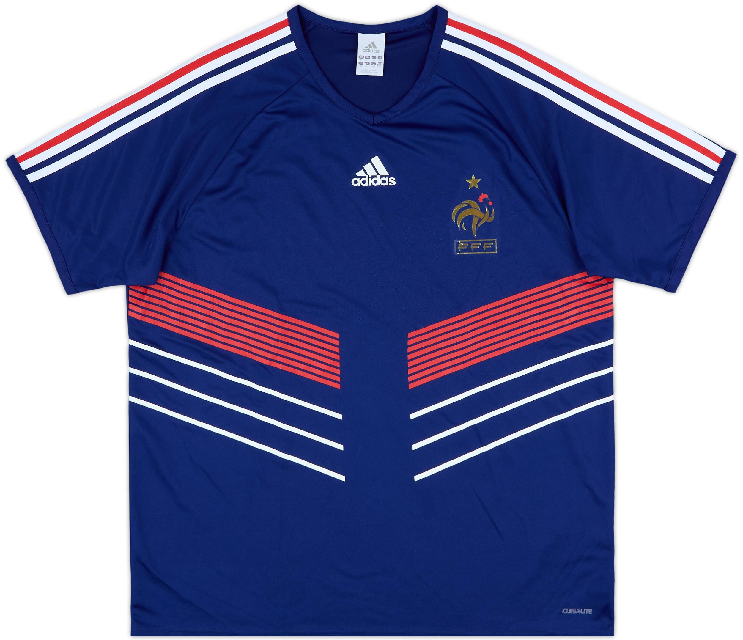 2009-10 France Basic Home Shirt - 5/10 - (XL)