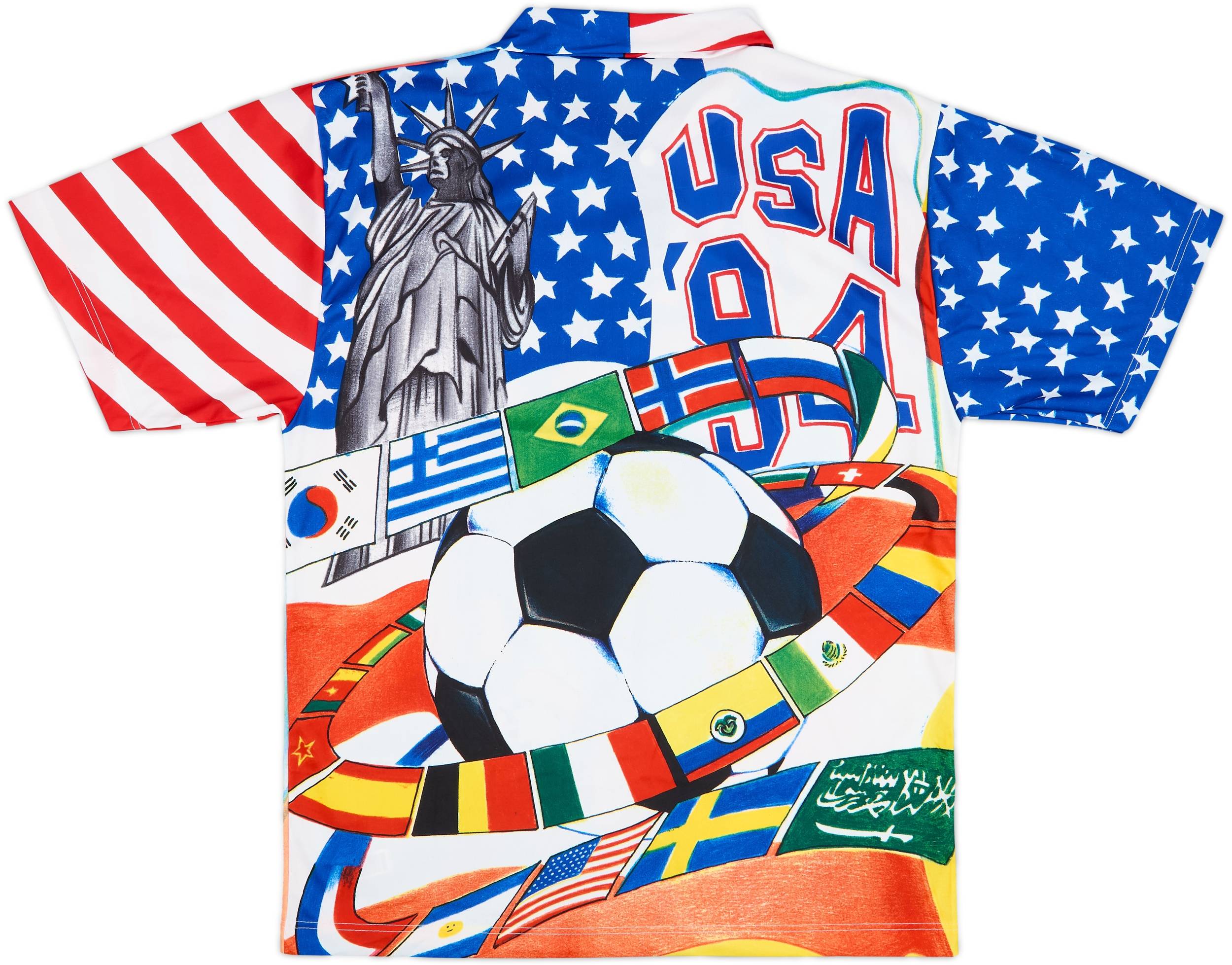 1994 Italy World Cup Graphic Shirt - 10/10 - (XL)