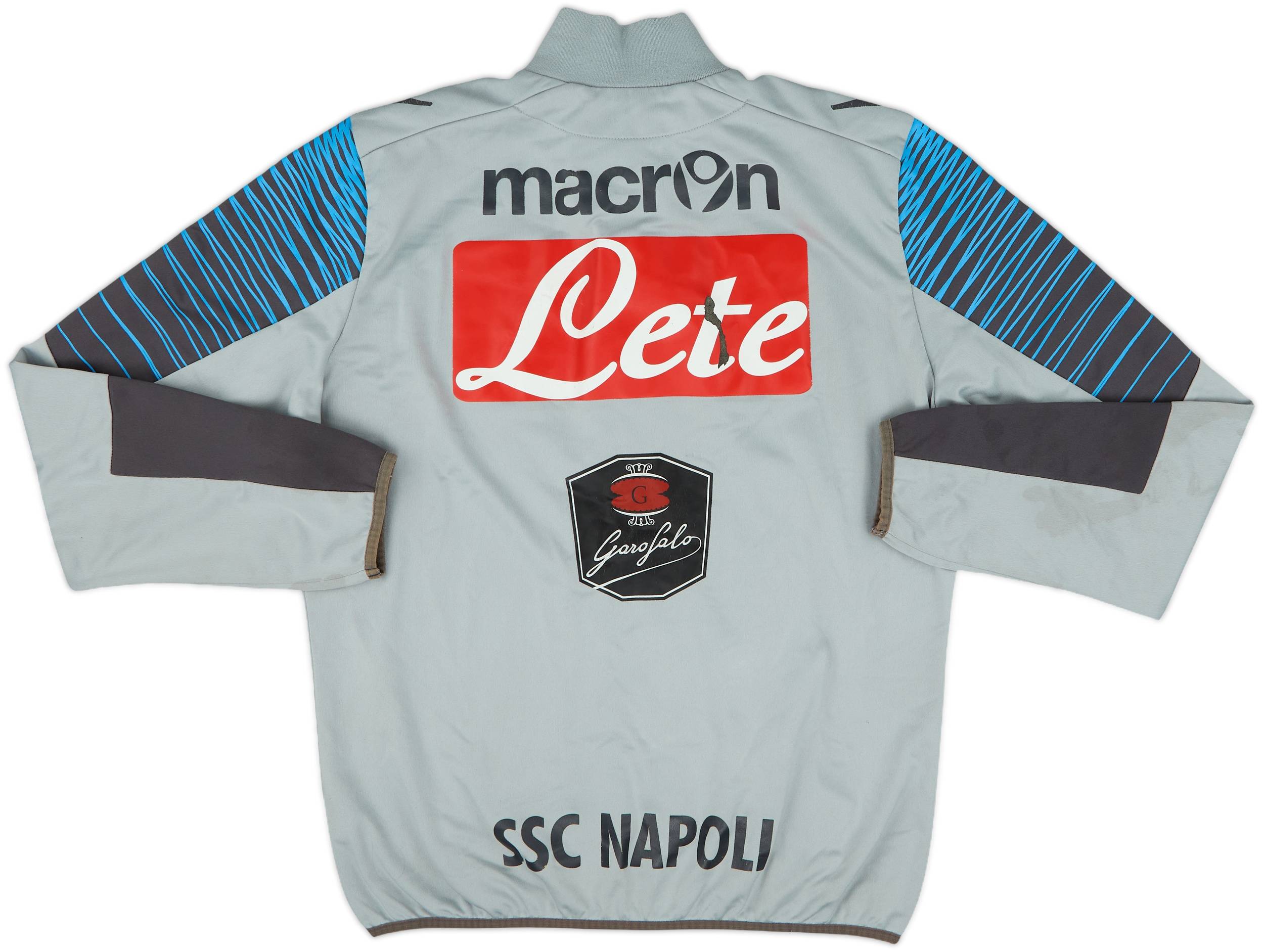 2014-15 Napoli Macron Training Top - 6/10 - (L)