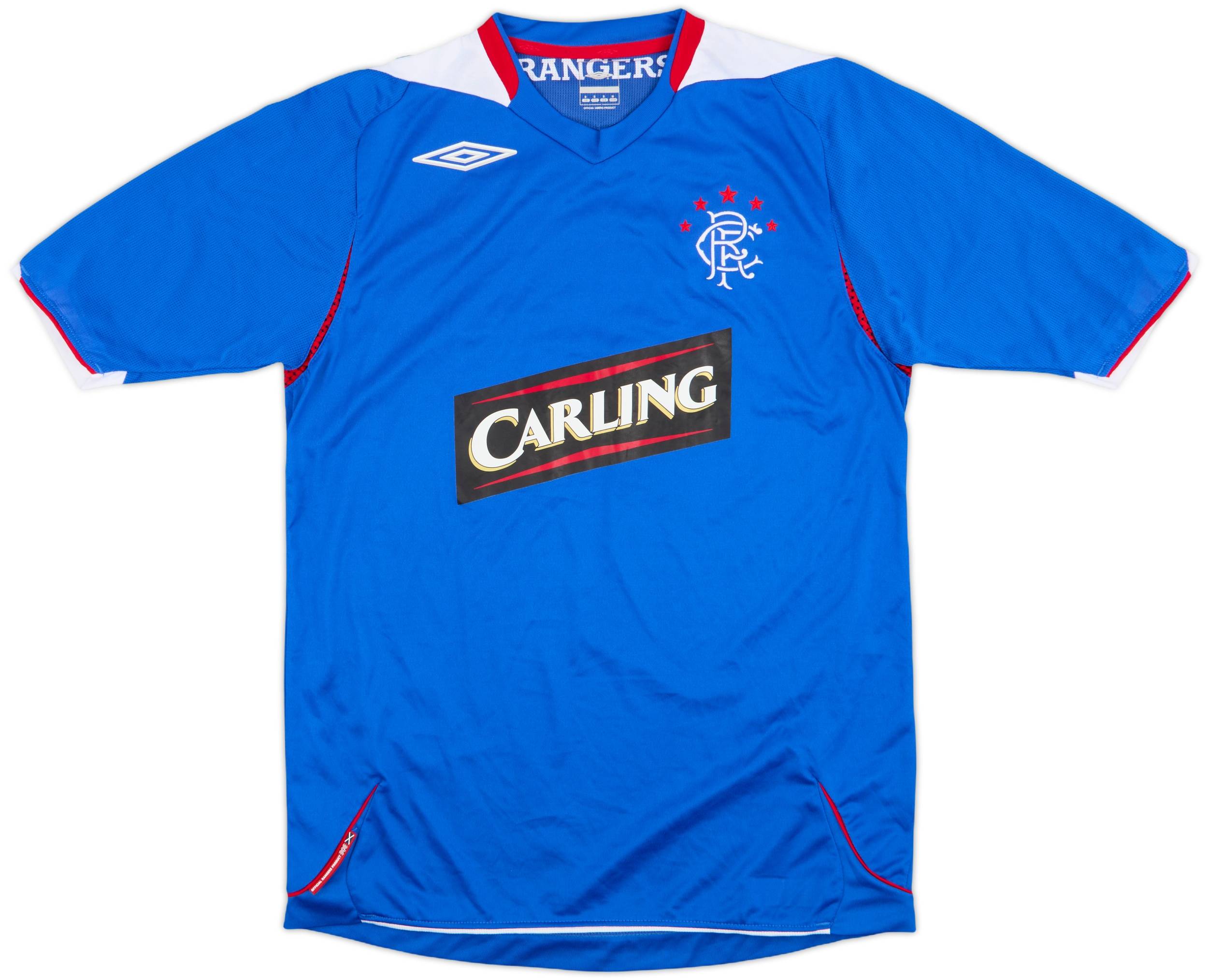 2006-07 Rangers Home Shirt - 7/10 - (S)