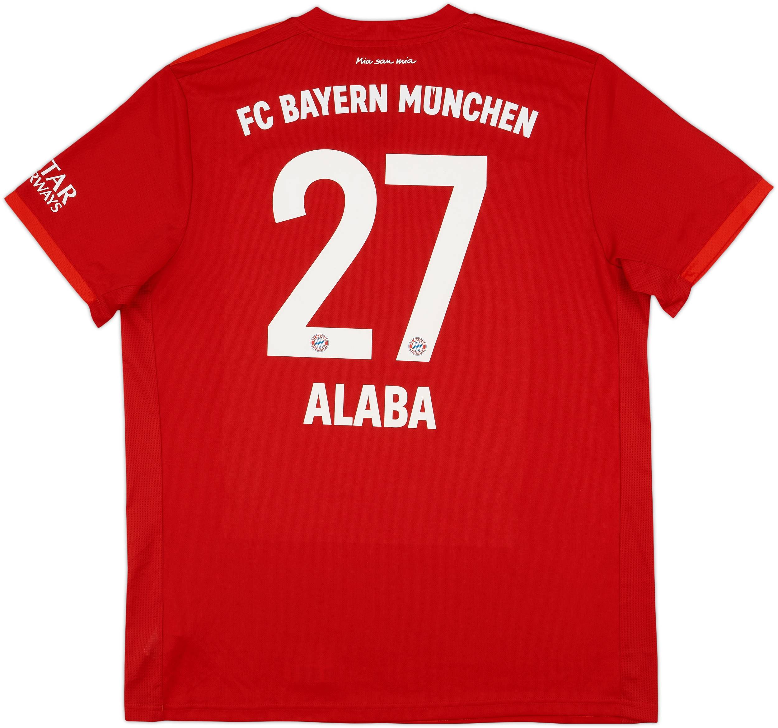 2019-20 Bayern Munich Home Shirt Alaba #27 - 10/10 - (XL)