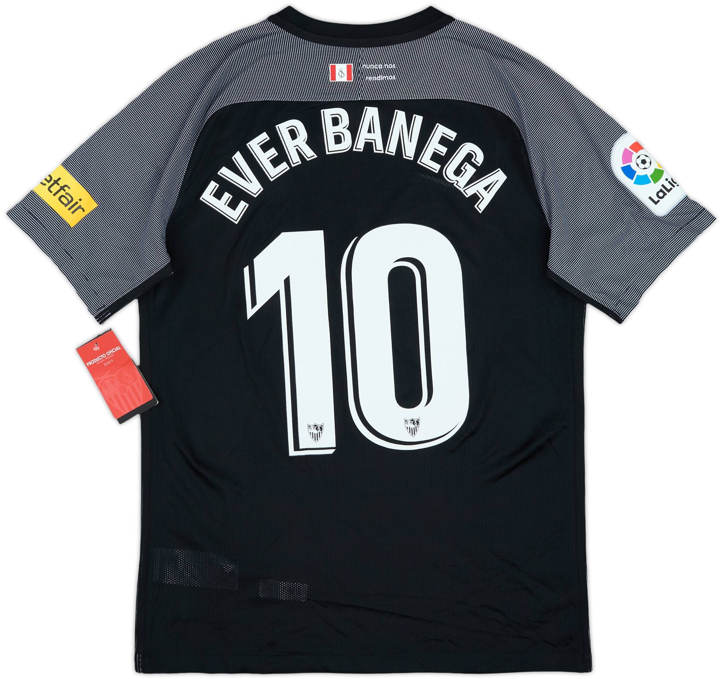 2018-19 Sevilla Third Shirt Ever Banega #10 (L)