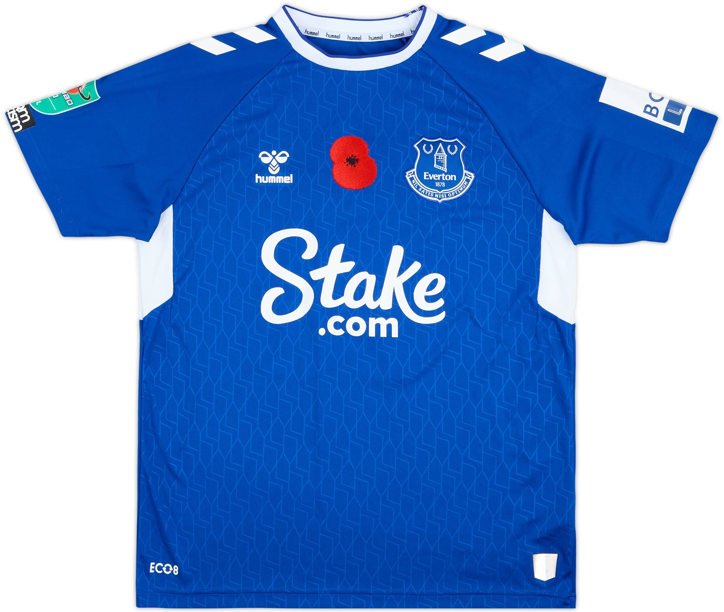 2022-23 Everton Match Issue Carabao Cup Home Shirt Rondon #33
