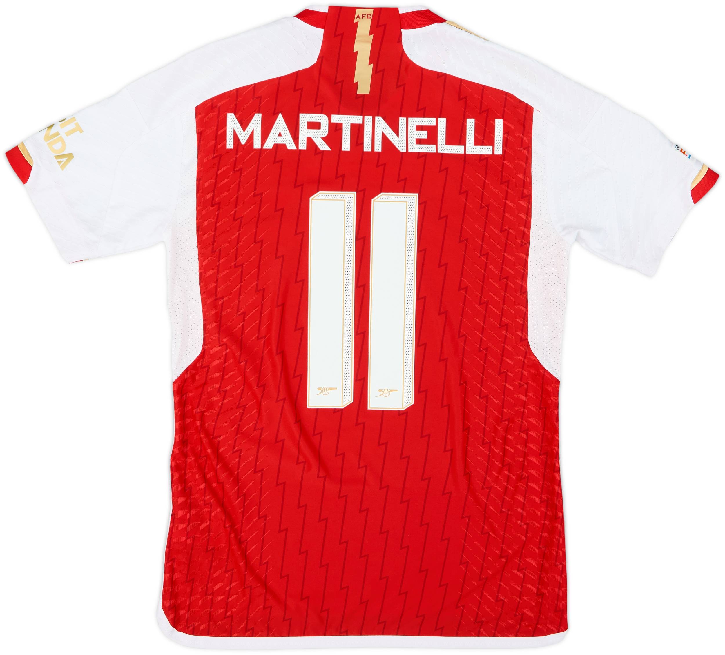 2023-24 Arsenal Authentic Home Shirt Martinelli #11 - 8/10 - (S)