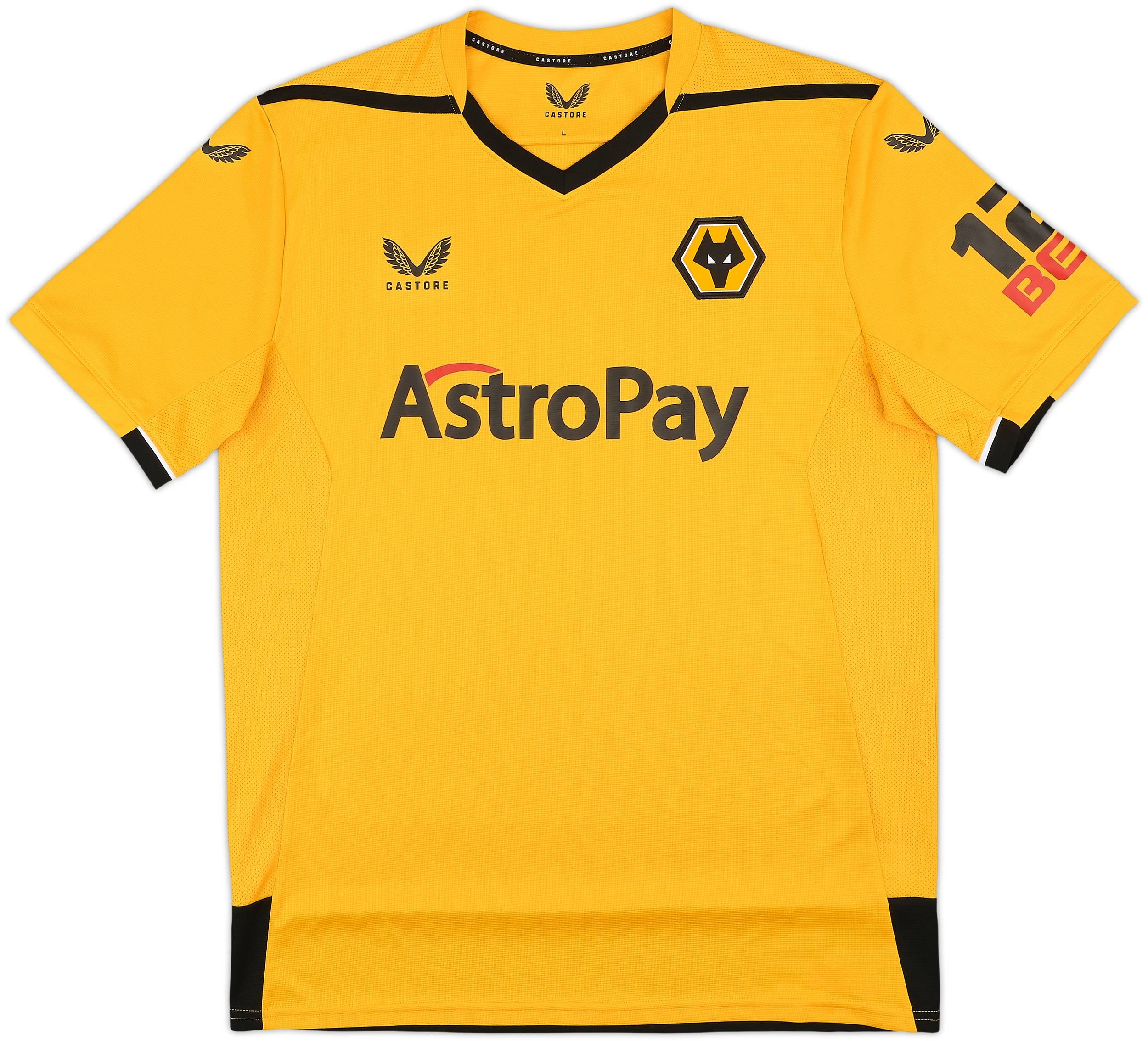 2022-23 Wolves Home Shirt - 10/10 - (L)
