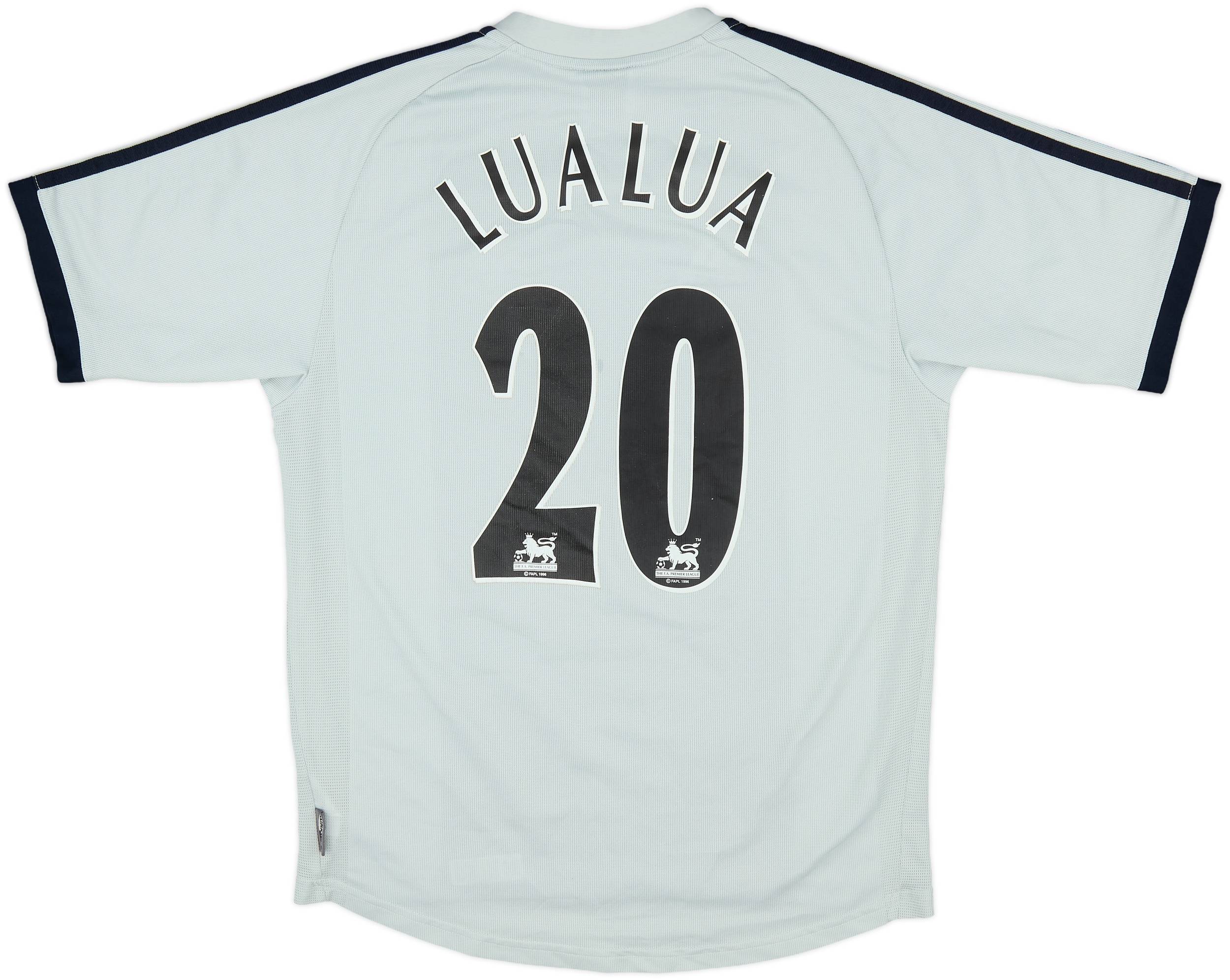 2002-03 Newcastle Away Shirt Lualua #20 - 4/10 - (S)