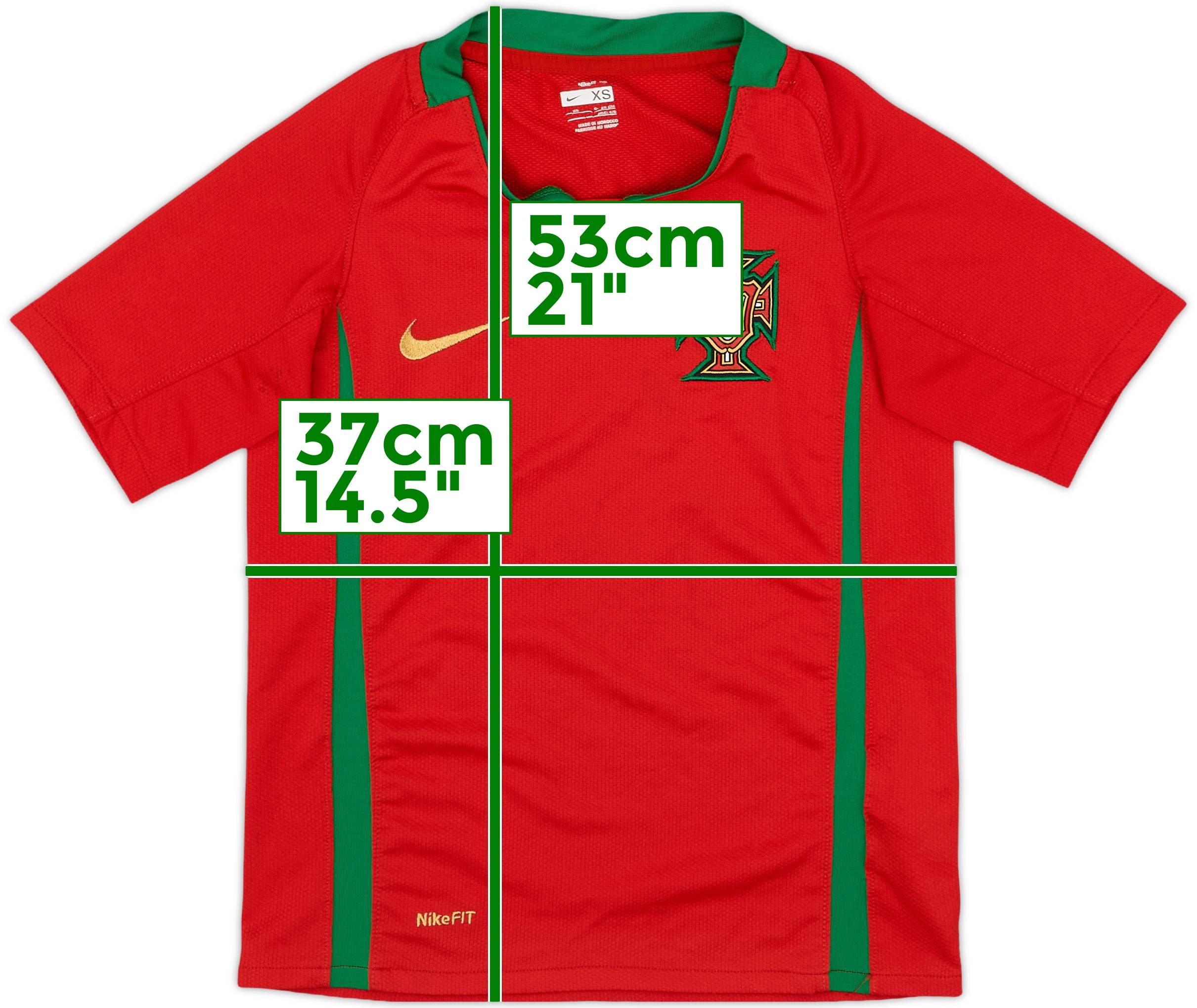 2008-10 Portugal Home Shirt - 9/10 - (6-8 Years)