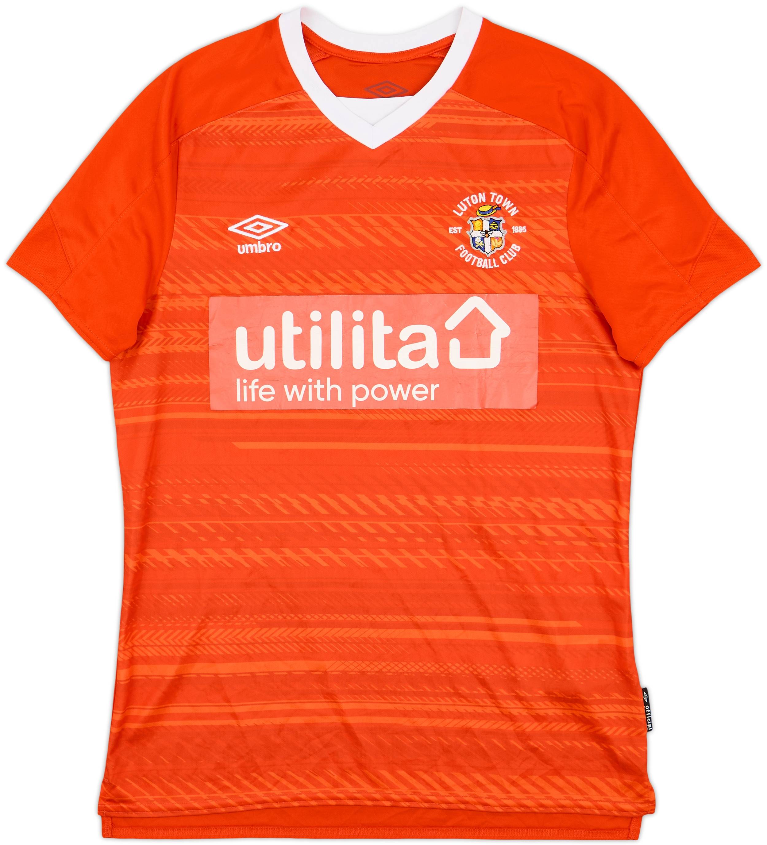 2021-22 Luton Home Shirt - 6/10 - (M)