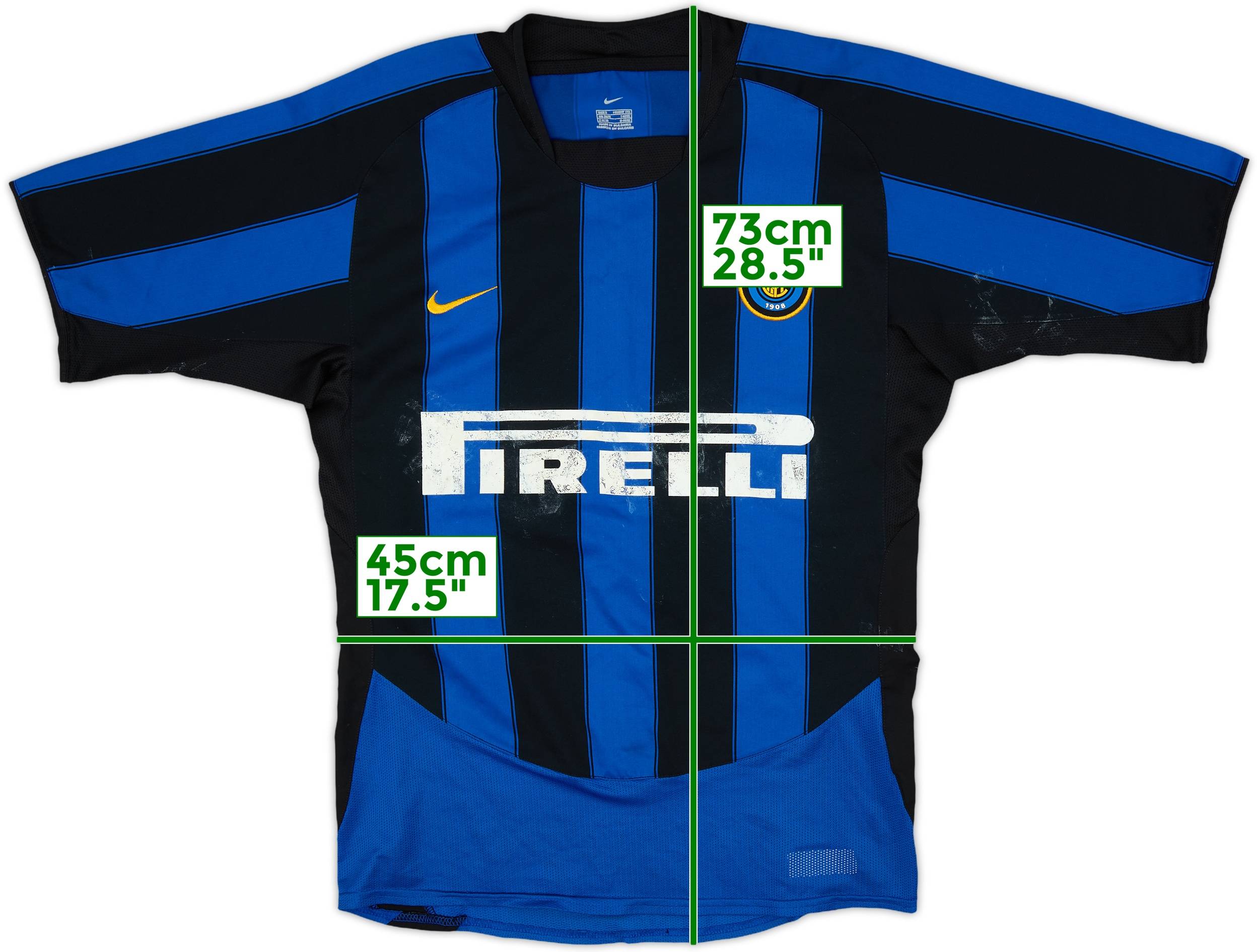 2003-04 Inter Milan Home Shirt - 5/10 - (S)