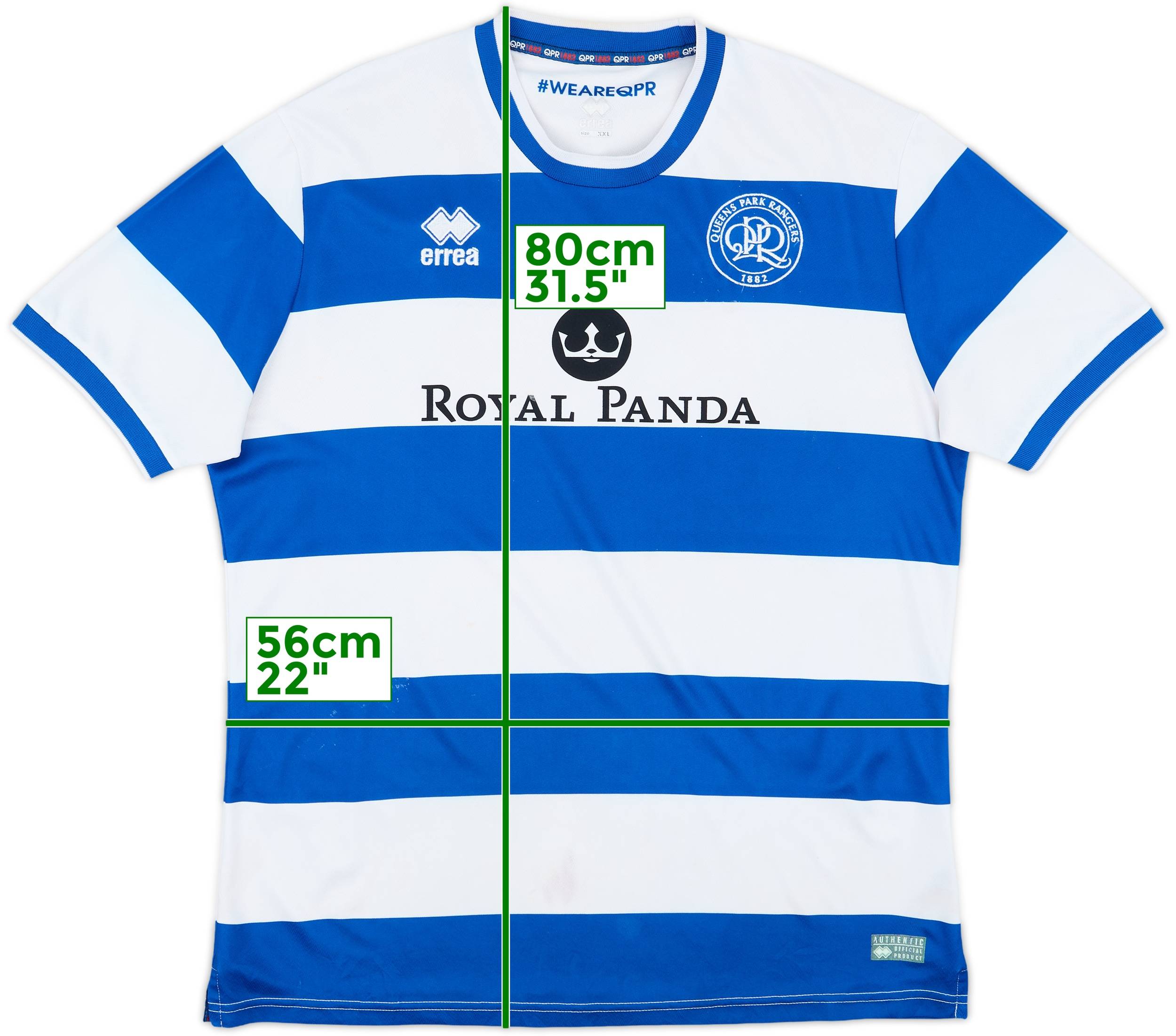 2017-18 QPR Home Shirt - 4/10 - (XXL)