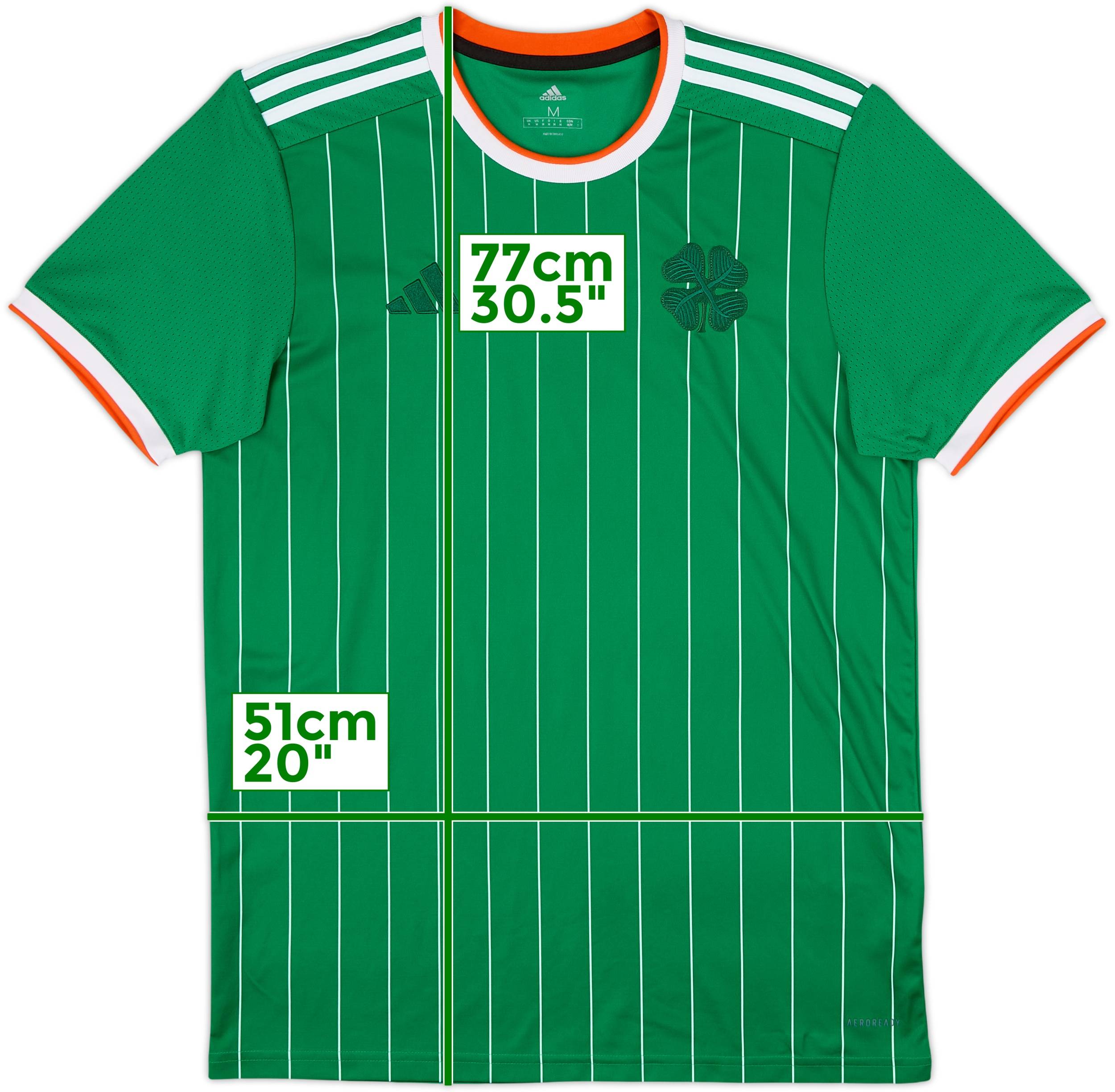 2024-25 Celtic adidas Training Shirt - 10/10 - (M)