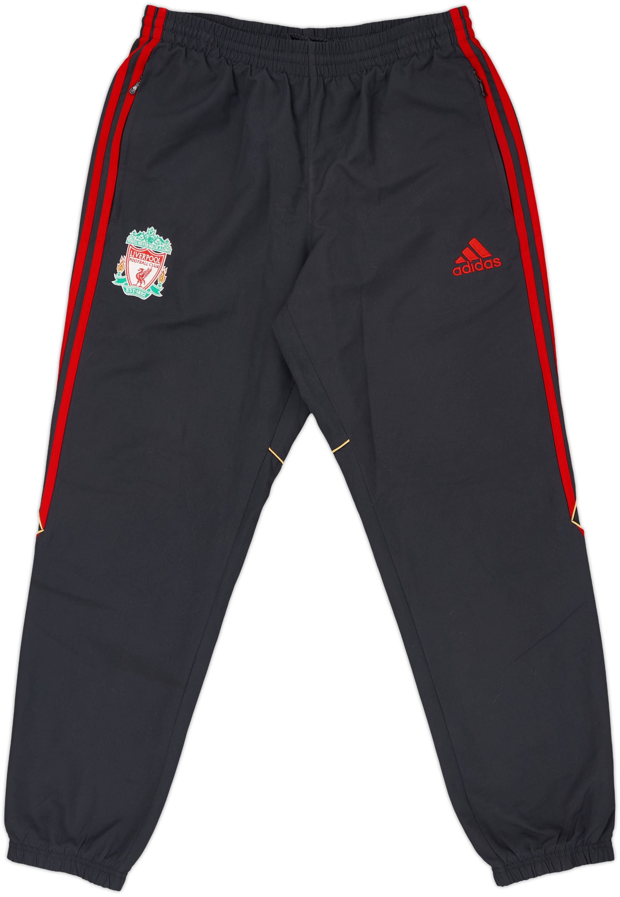 2009-10 Liverpool adidas Track Pants/Bottoms - 9/10 - (M)