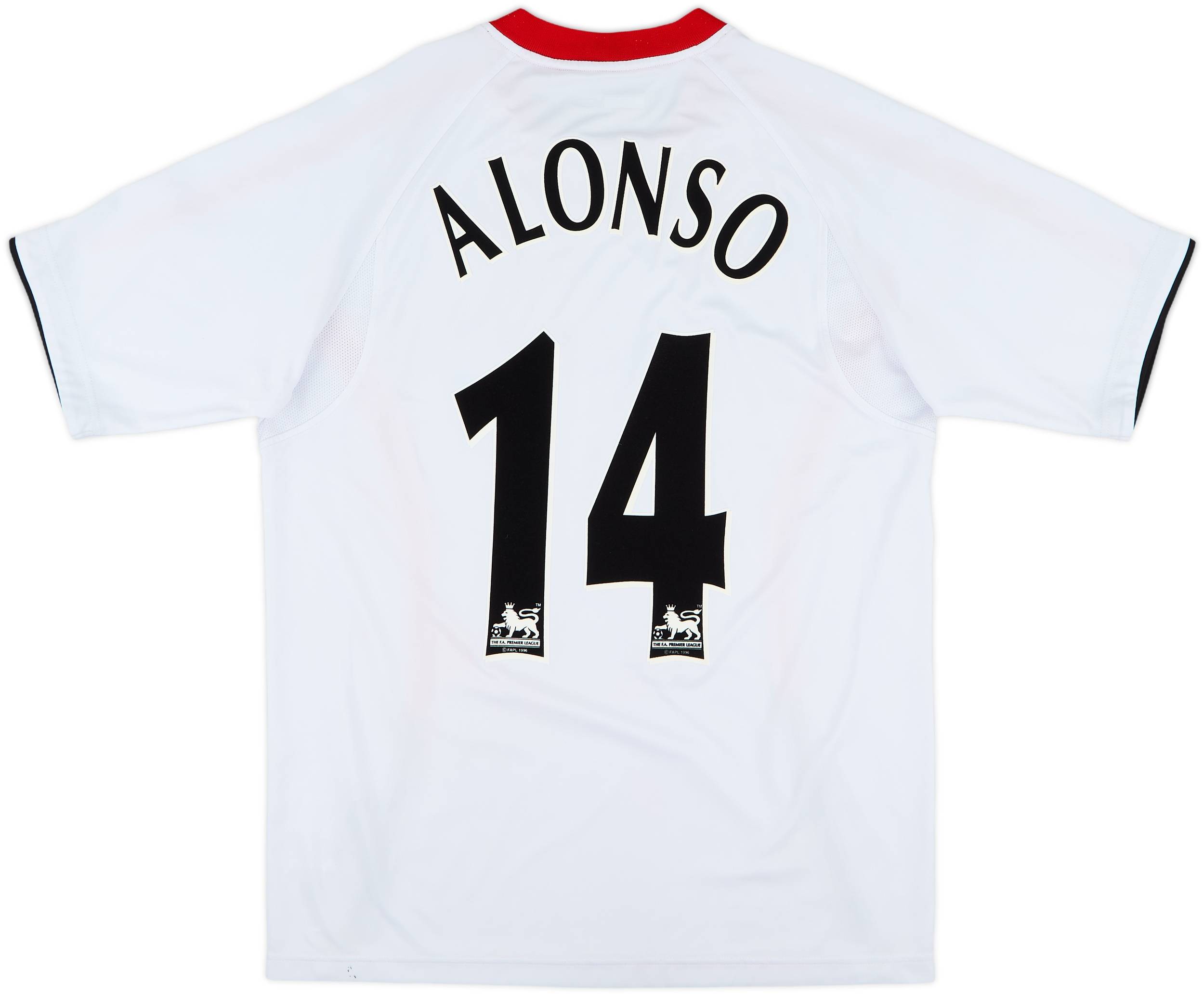 2005-06 Liverpool Away Shirt Alonso #14 - 9/10 - (M)