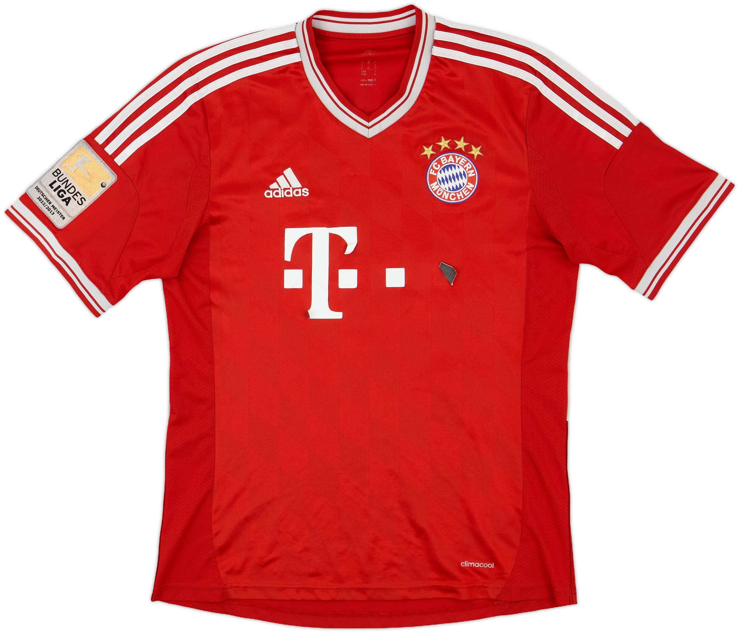 2013-14 Bayern Munich Home Shirt Alaba #27 - 4/10 - (M)