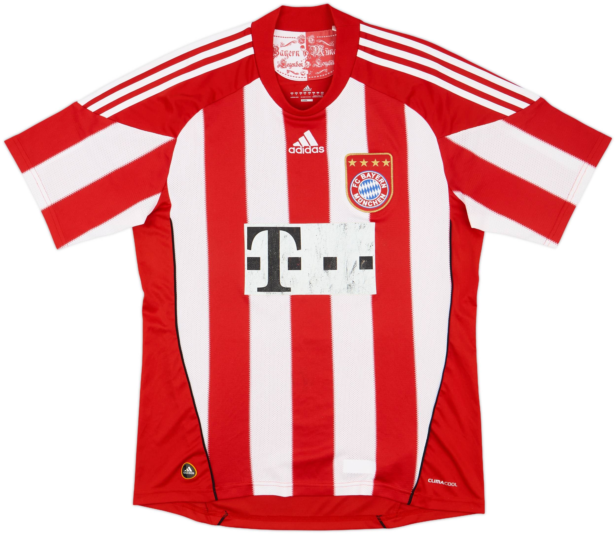 2010-11 Bayern Munich Home Shirt Robben #10 - 6/10 - (M)