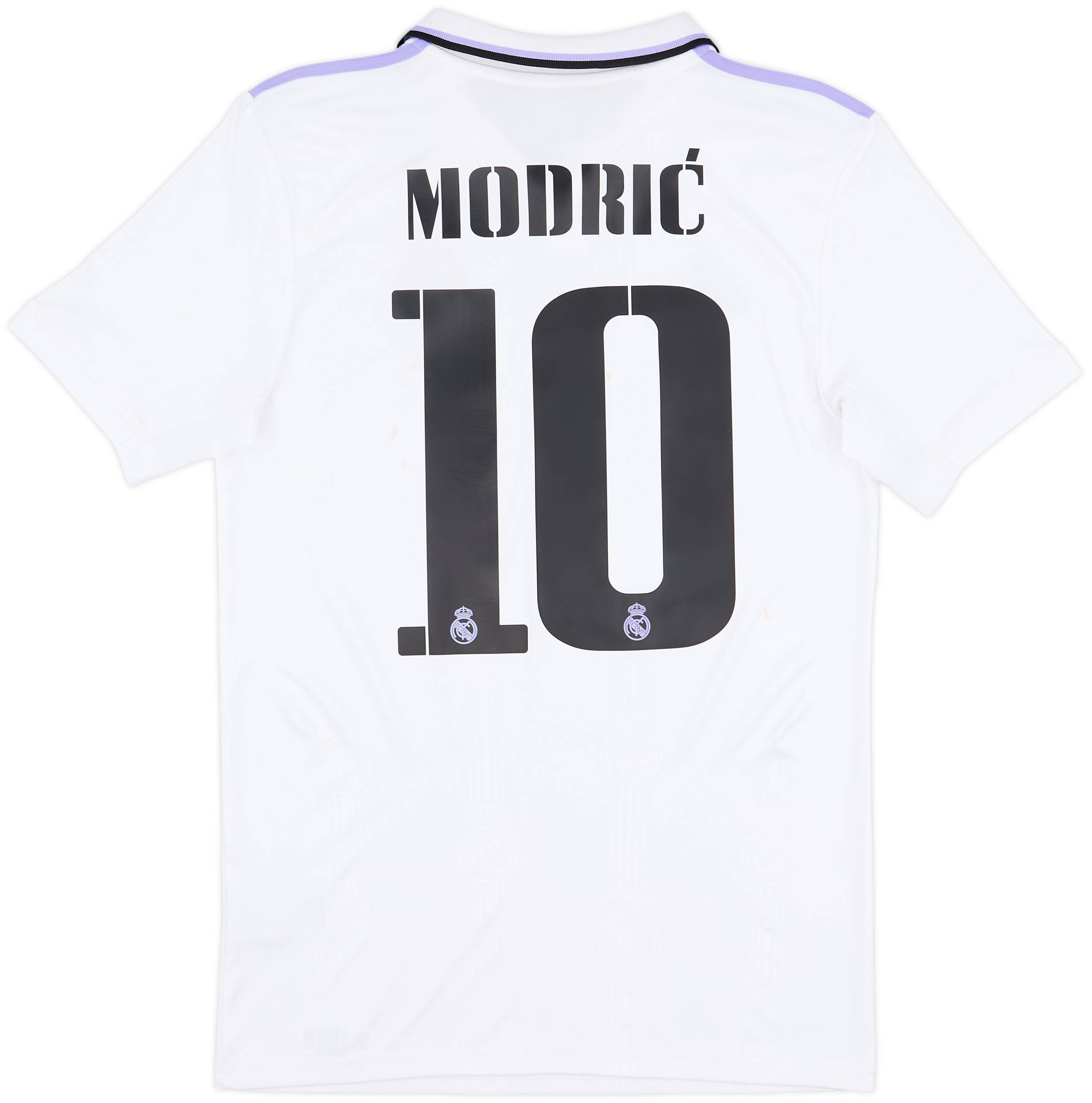 2022-23 Real Madrid Home Shirt Modric #10 - 6/10 - (S)