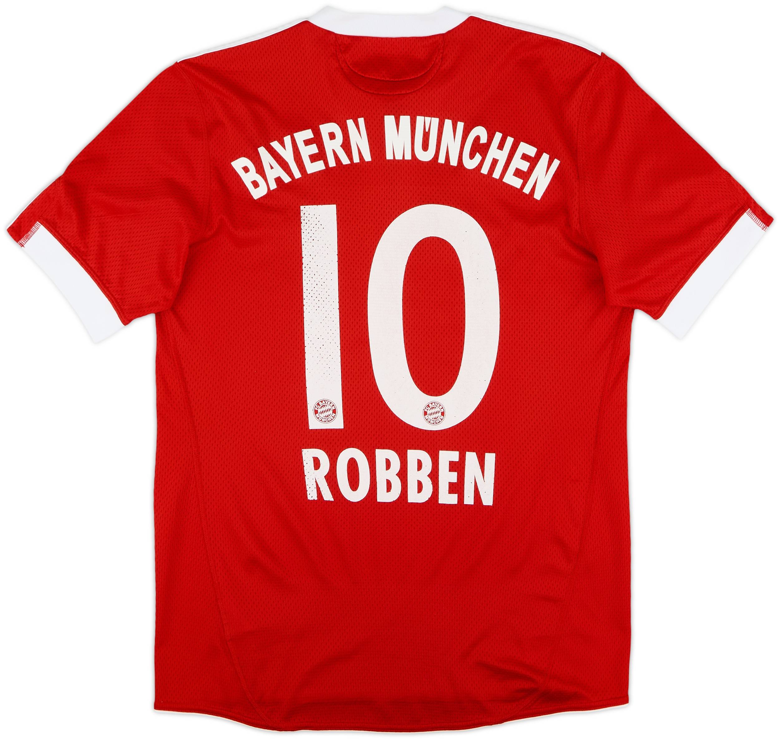 2009-10 Bayern Munich Home Shirt Robben #10 - 6/10 - (S)
