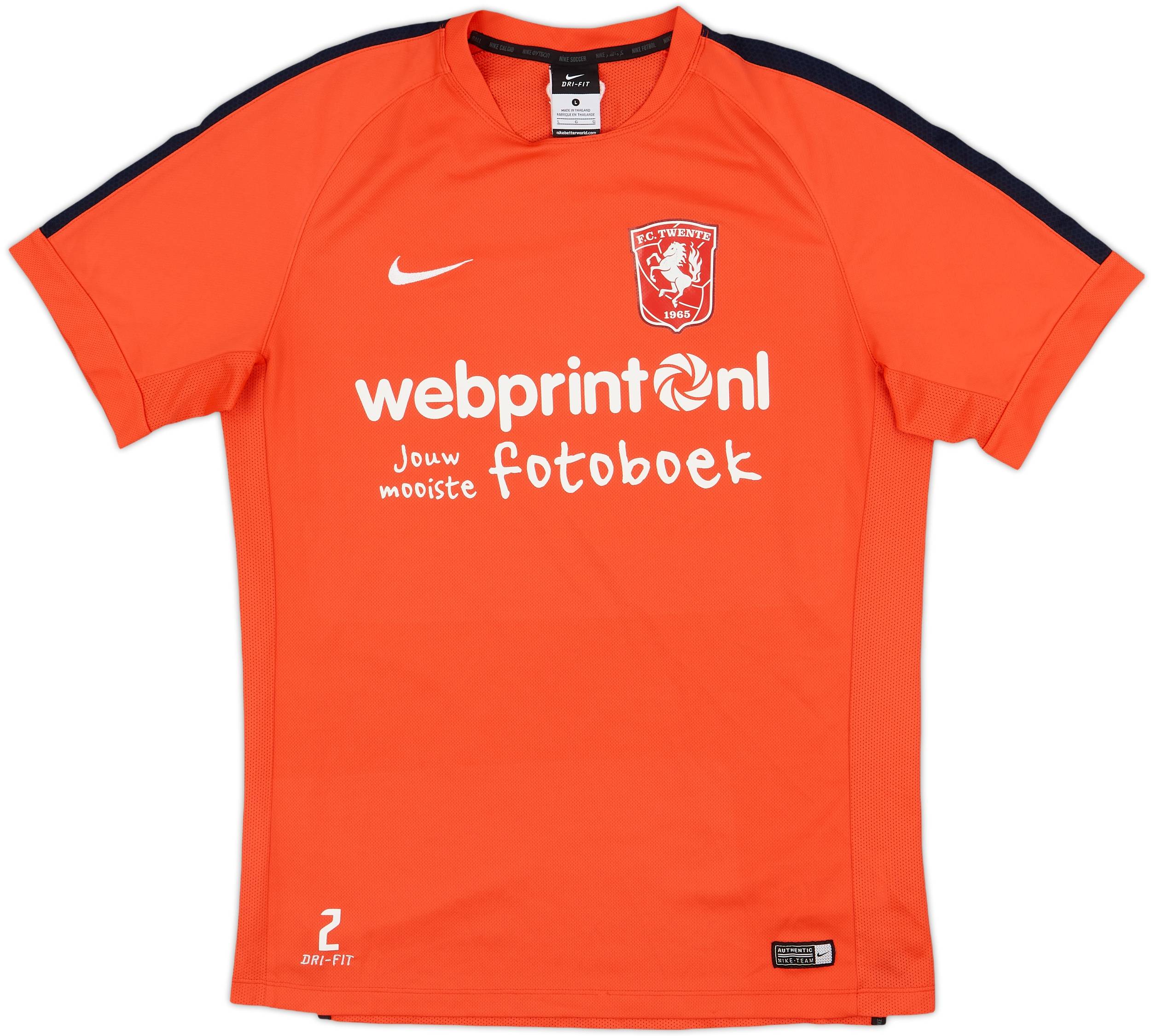 2015-16 FC Twente Player Issue Nike Training Shirt #2 - 6/10 - (L)