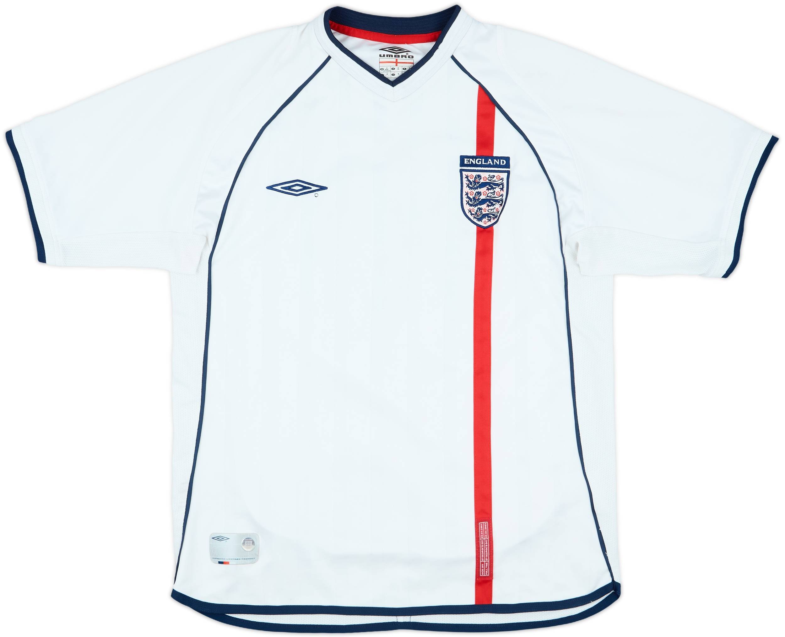 2001-03 England Home Shirt Owen #10 - 7/10 - (M)