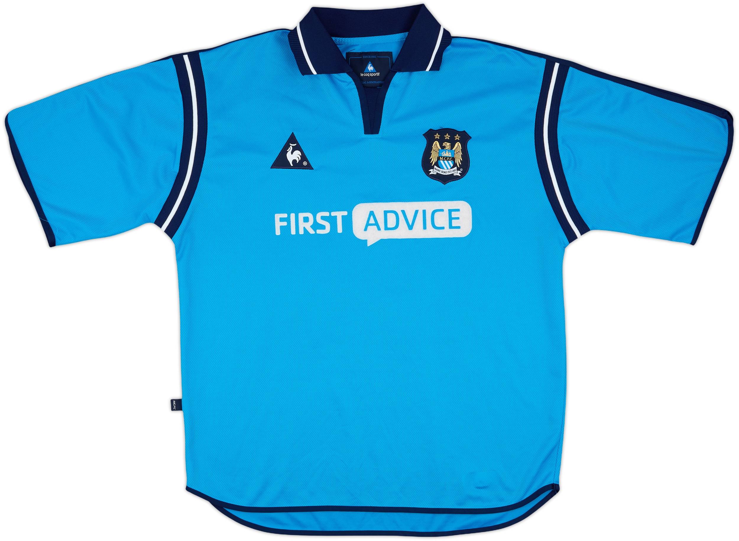 2002-03 Manchester City Home Shirt Foe #23 - 9/10 - (M)