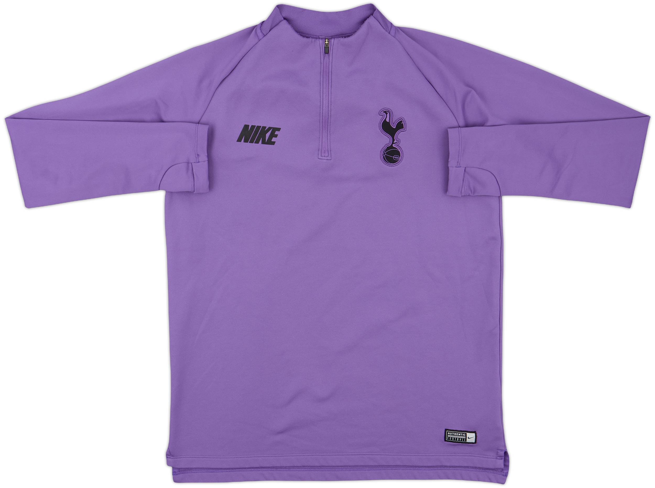 2019-20 Tottenham Nike 1/4 Zip Drill Top - 8/10 - (M)