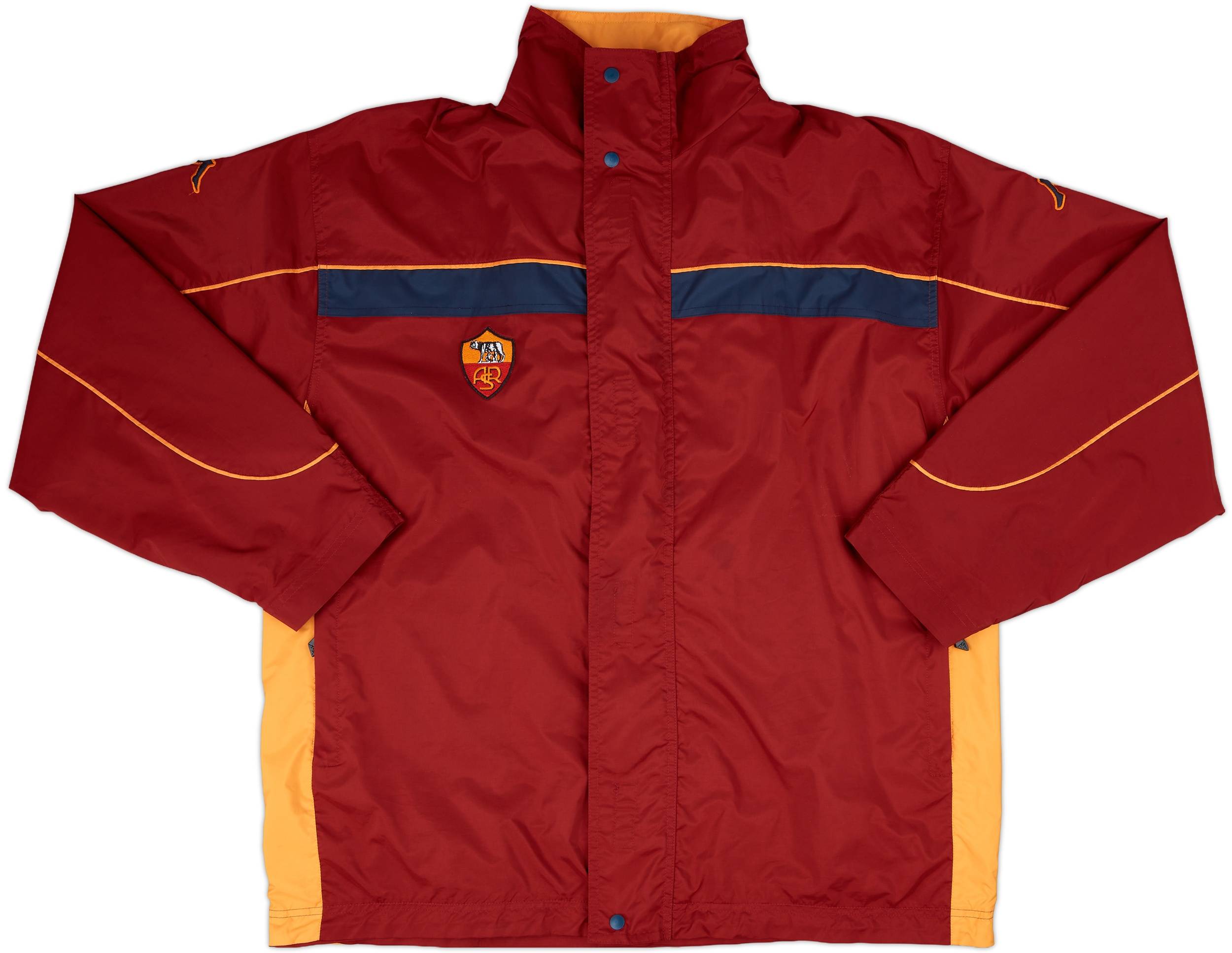 2000-01 Roma Kappa Hooded Rain Jacket - 8/10 - (XL)