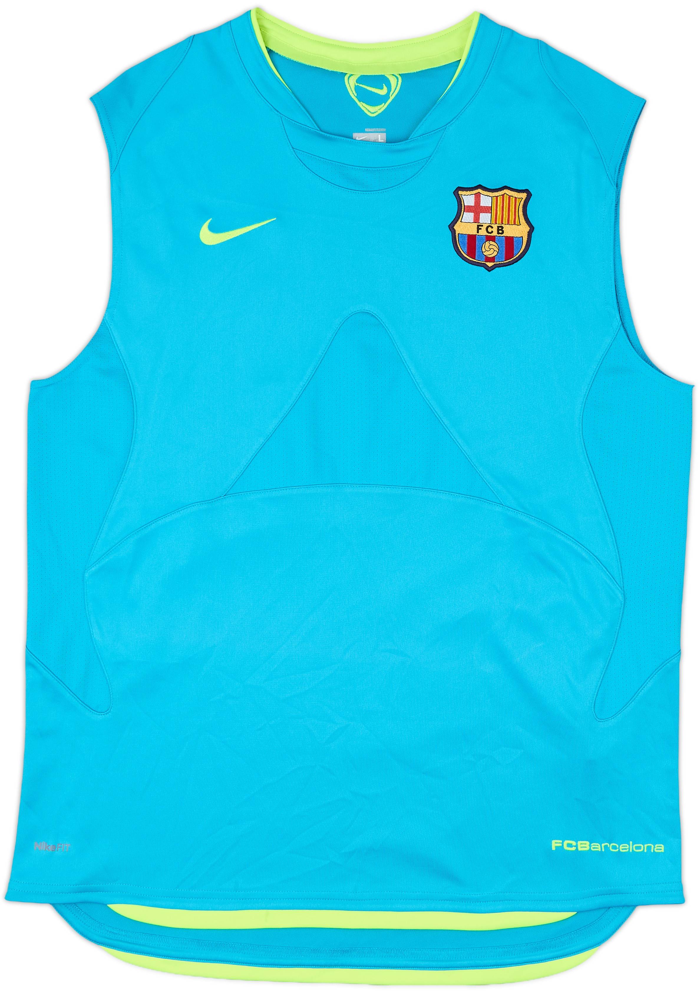 2007-08 Barcelona Nike Training Vest - 9/10 - (L)