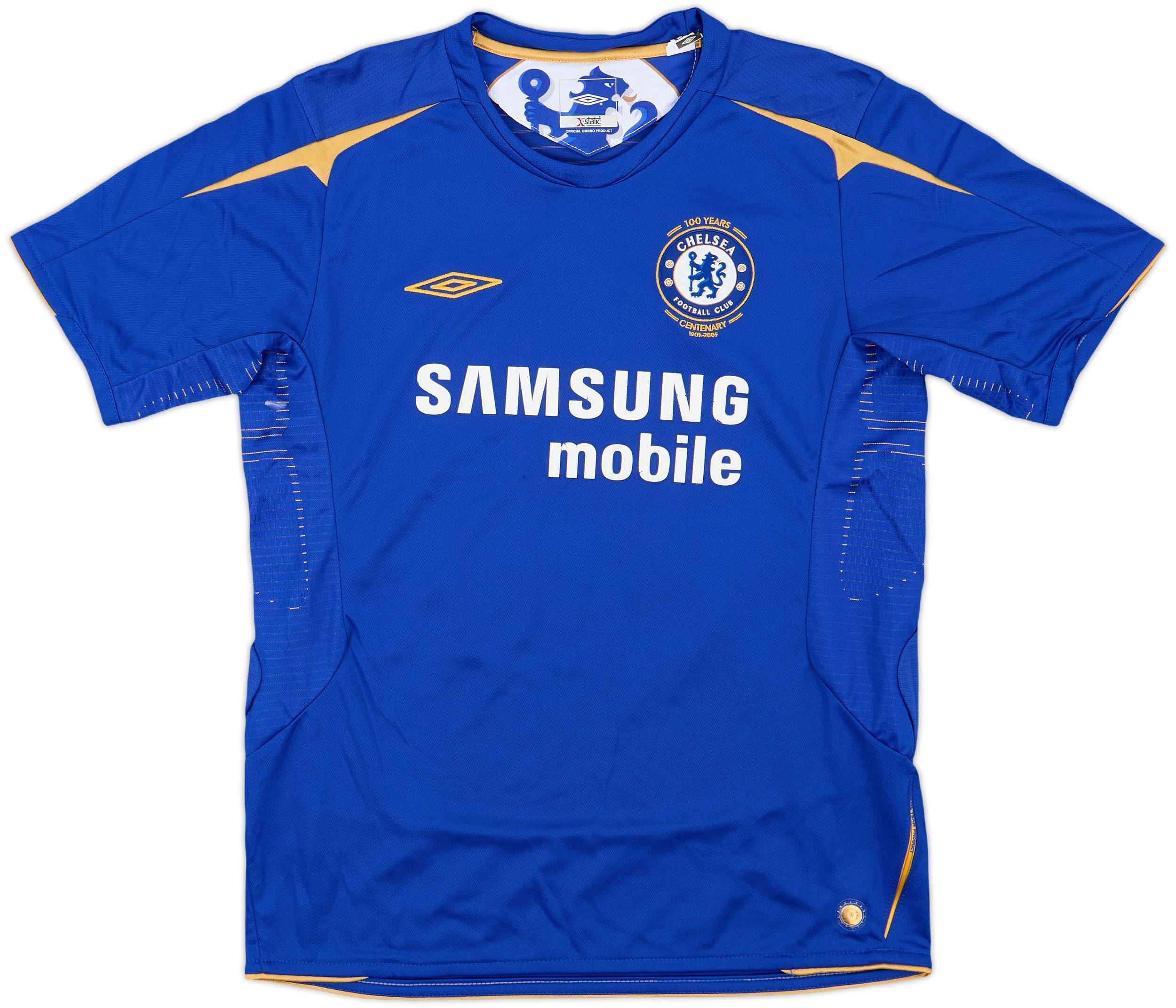 2005-06 Chelsea Centenary Home Shirt Lampard #8 - 7/10 - (XL.Boys)