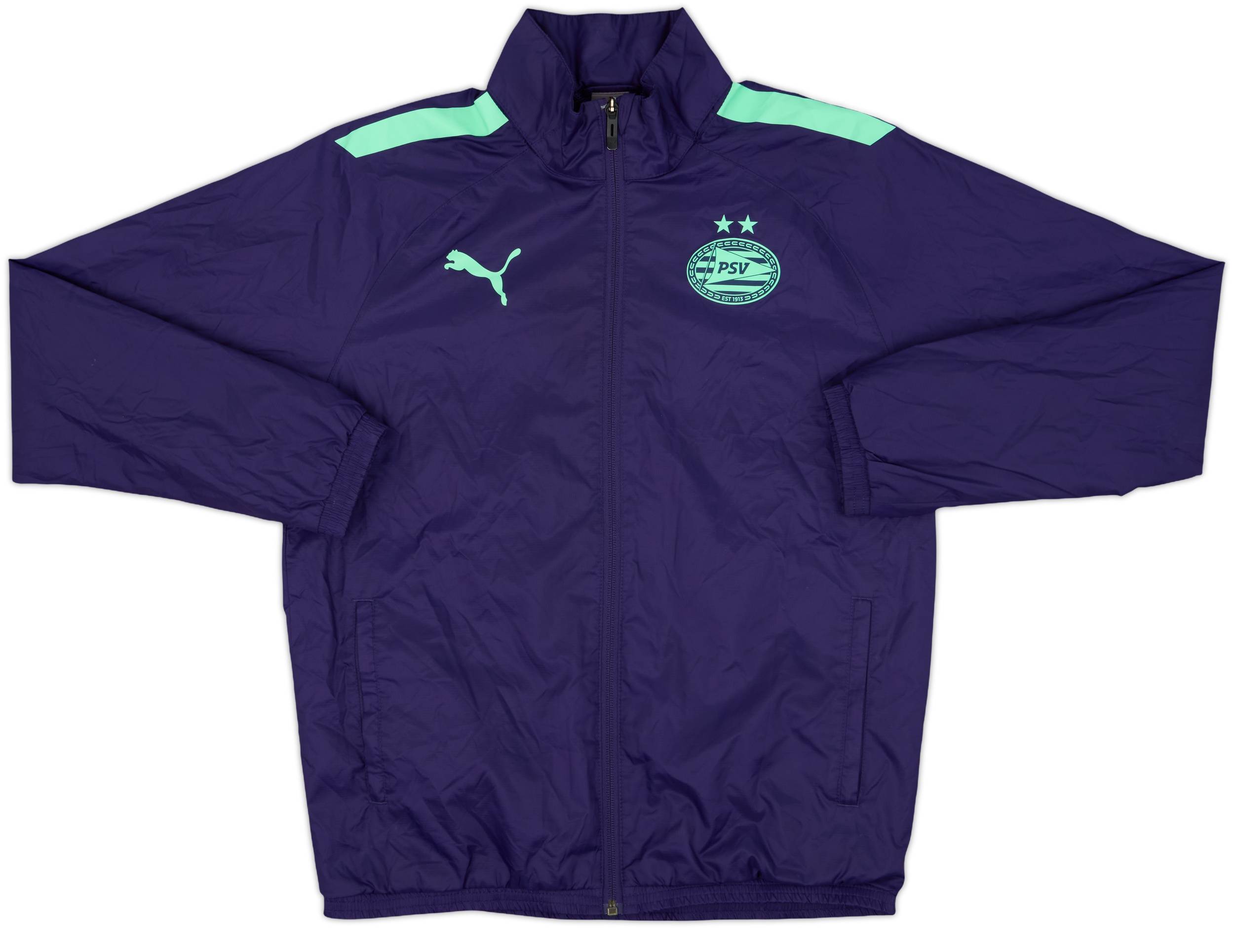 2021-22 PSV Puma Track Jacket - 8/10 - (L.Boys)