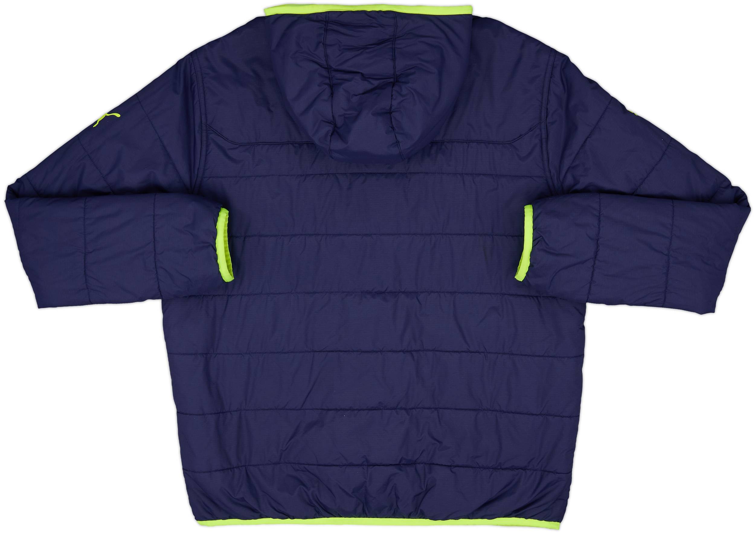 2016-17 Arsenal Puma Reversible Padded Bench Coat - 6/10 - (XL)