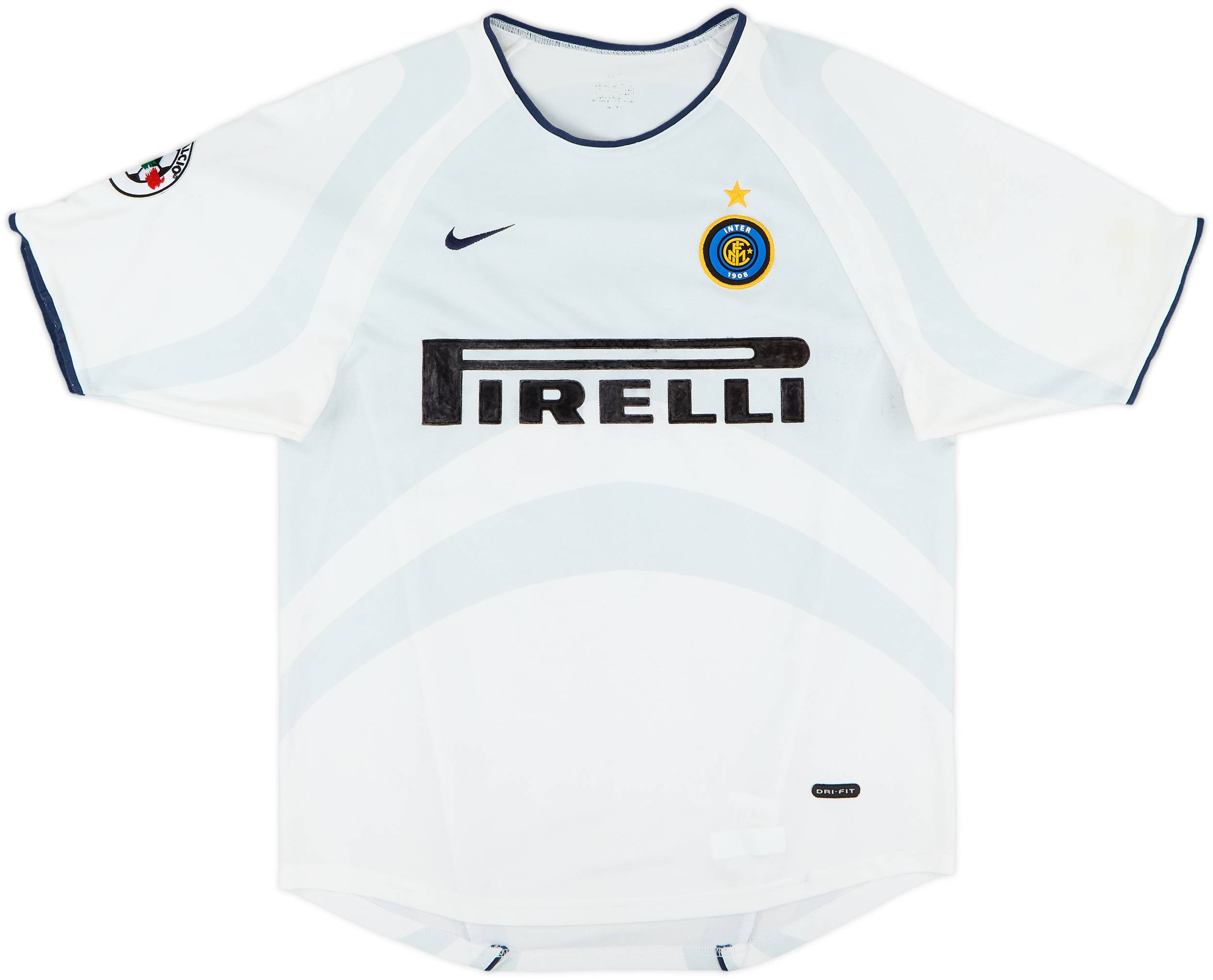 2001-02 Inter Milan Away Shirt Ronaldo #9 - 6/10 - (M)