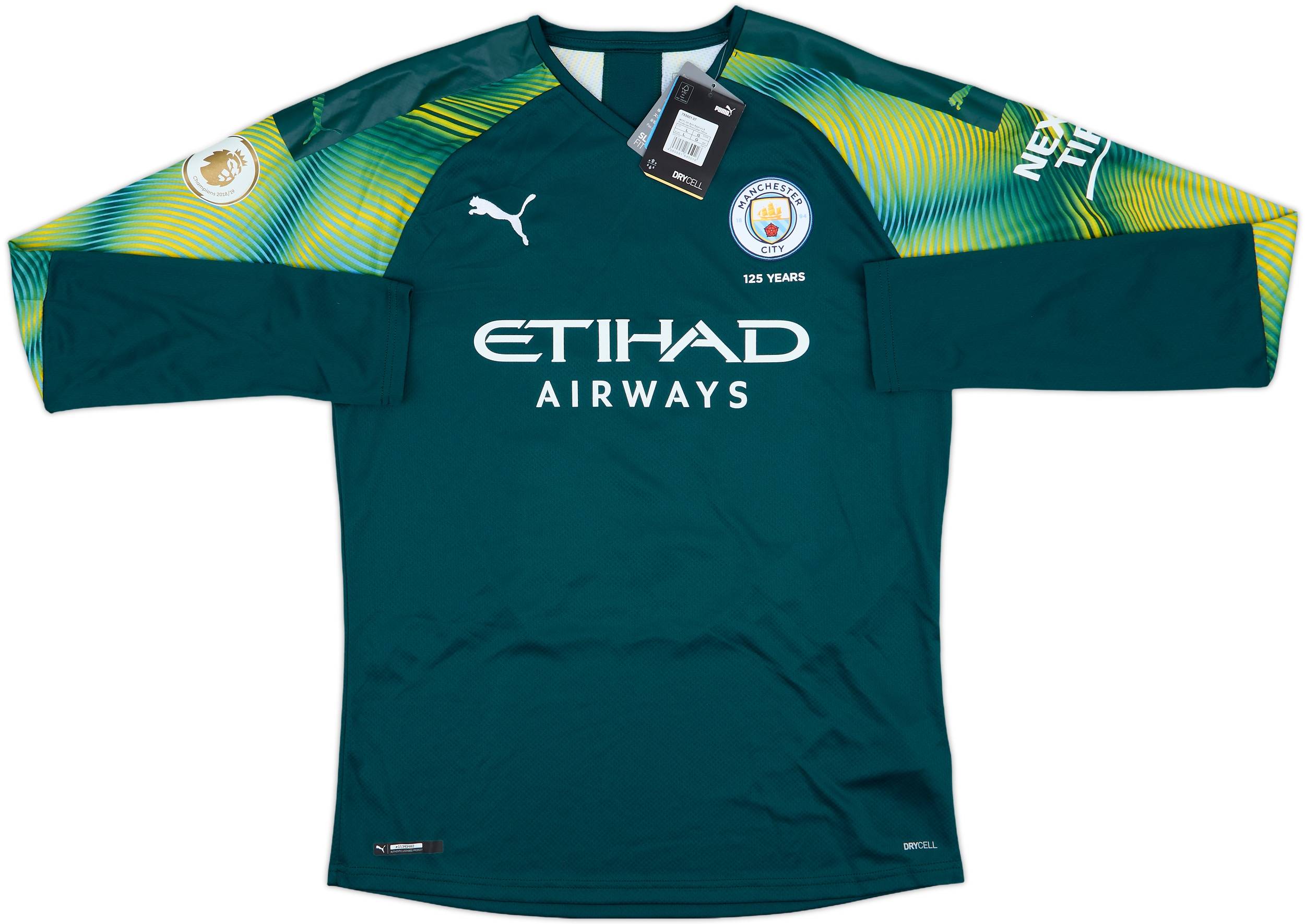 2019-20 Manchester City GK Shirt Ederson M. #31 (L)