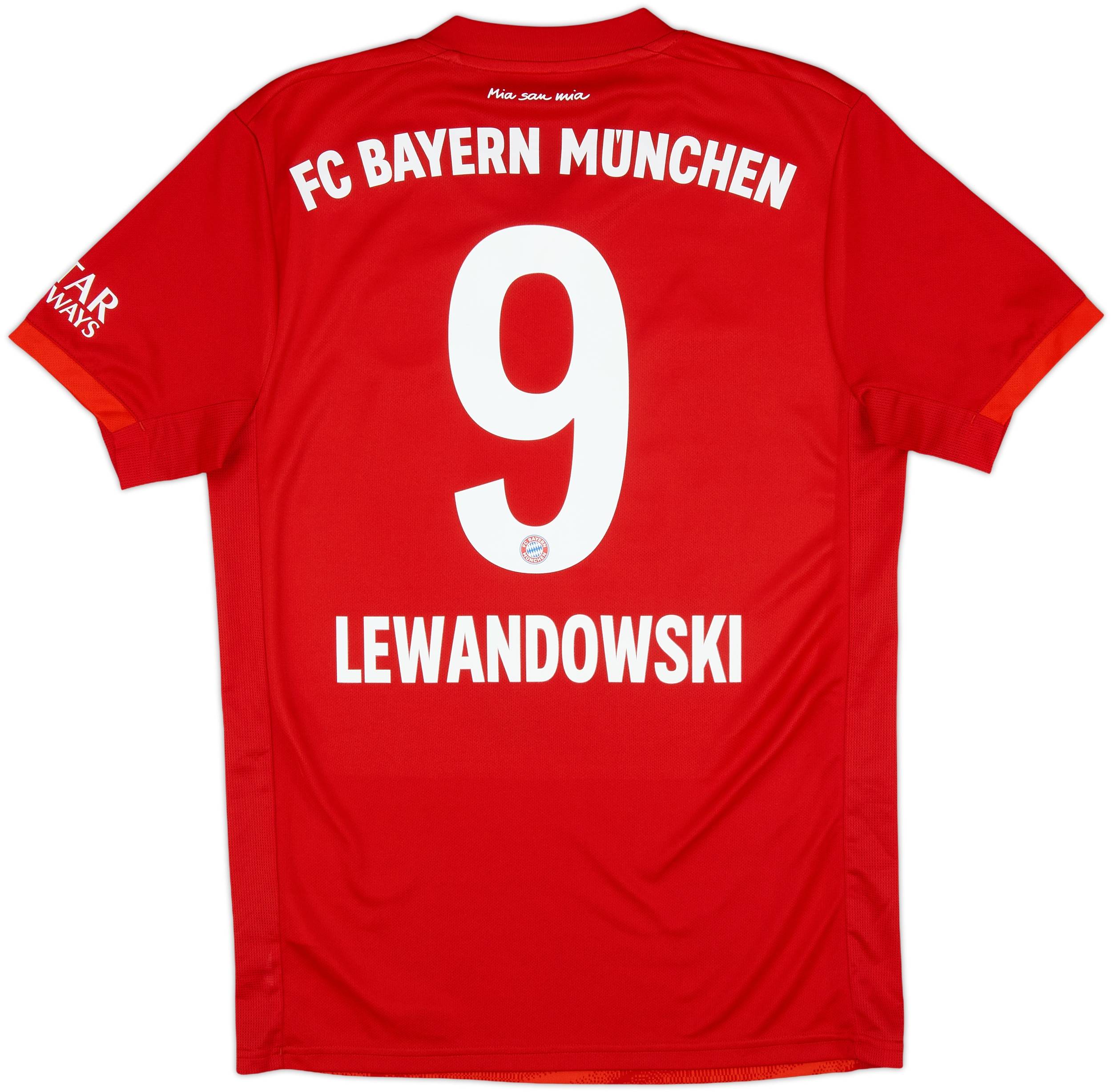 2019-20 Bayern Munich Home Shirt Lewandowski #9 - 10/10 - (S)