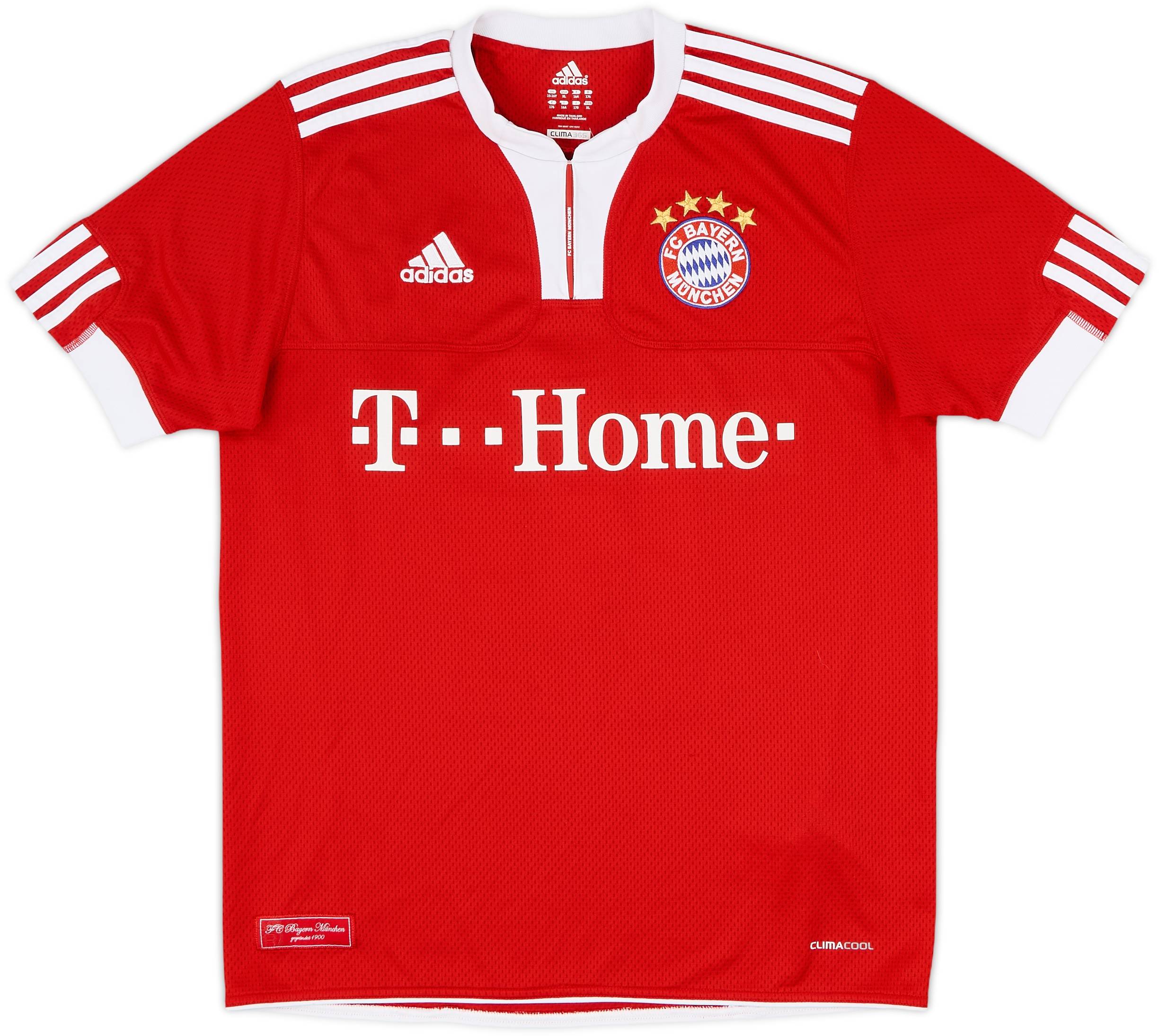 2009-10 Bayern Munich Home Shirt Robben #10 - 8/10 - (XL.Boys)