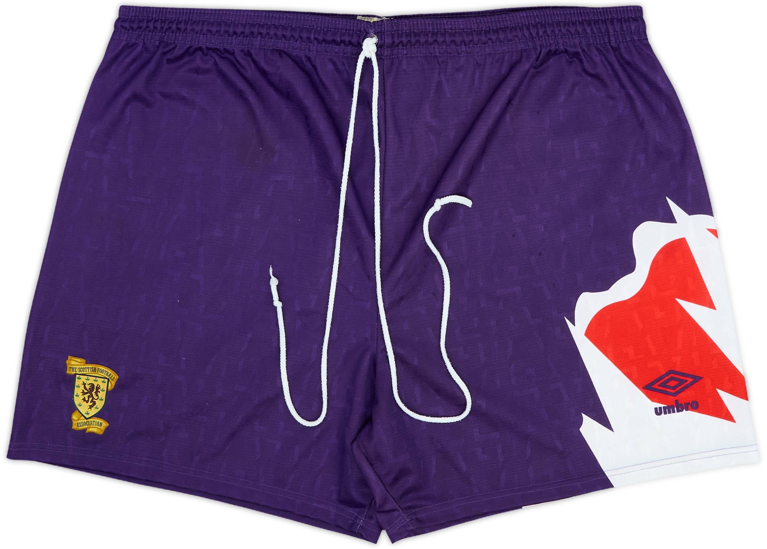 1991-93 Scotland Away Shorts - 6/10 - (L)