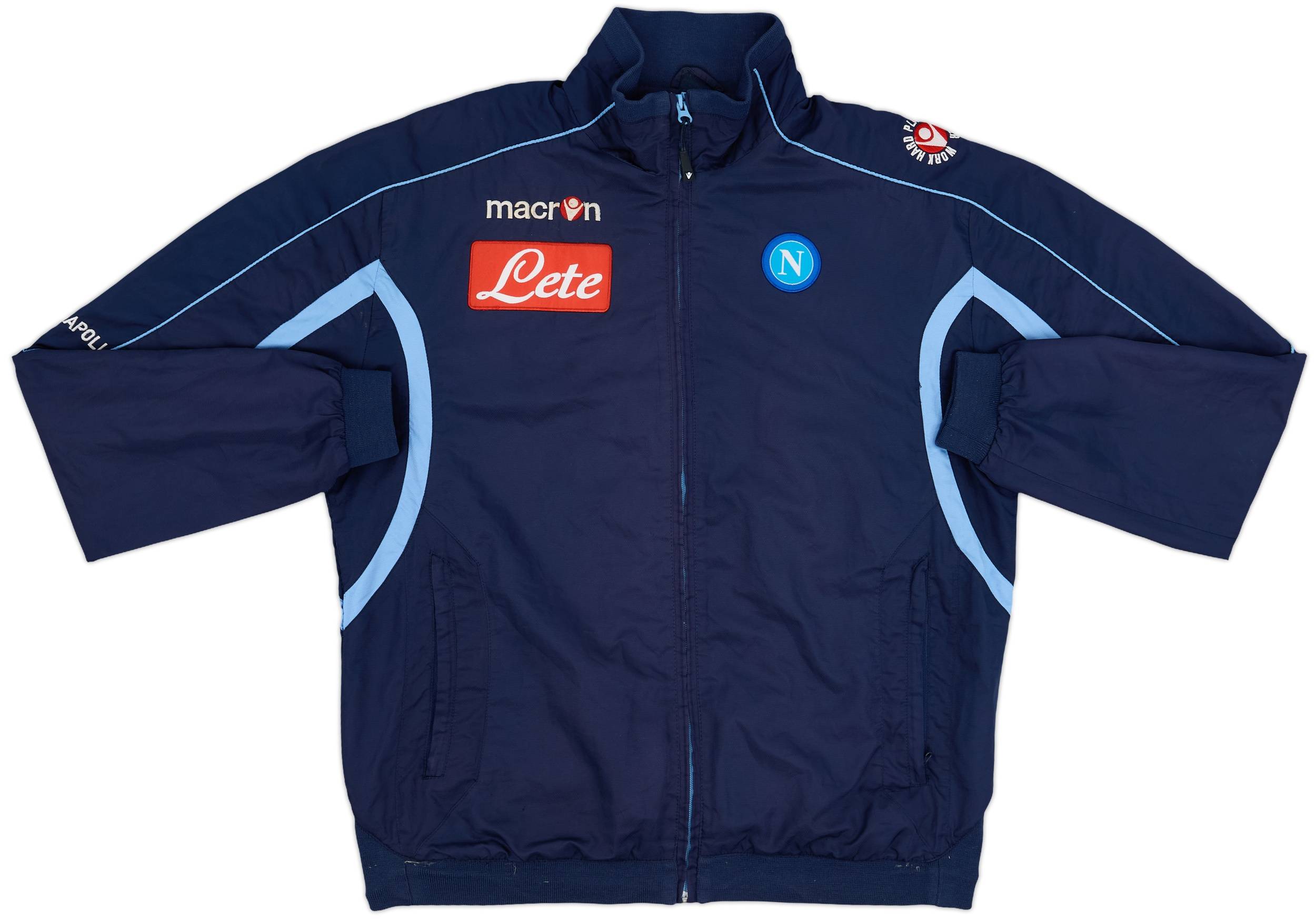 2010-11 Napoli Macron Track Jacket - 5/10 - (L)