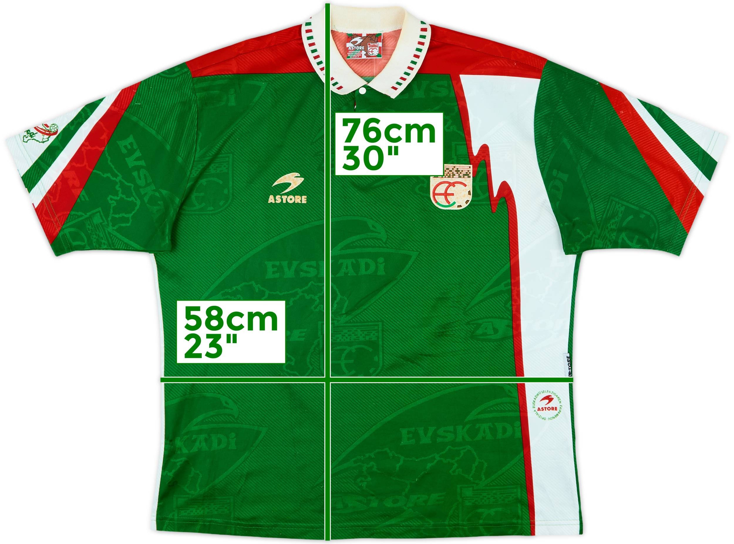 1993-94 Basque Country (Euskadi) Home Shirt - 6/10 - (XL)