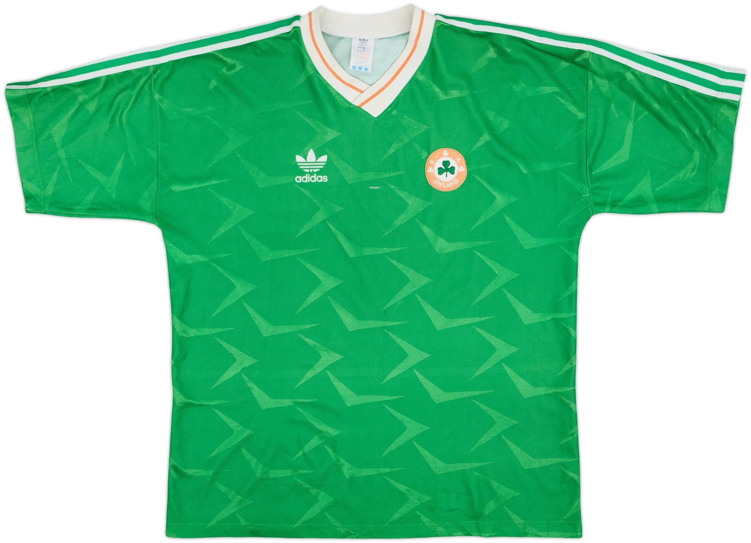 1990-92 Ireland Home Shirt - 6/10 - (XL)