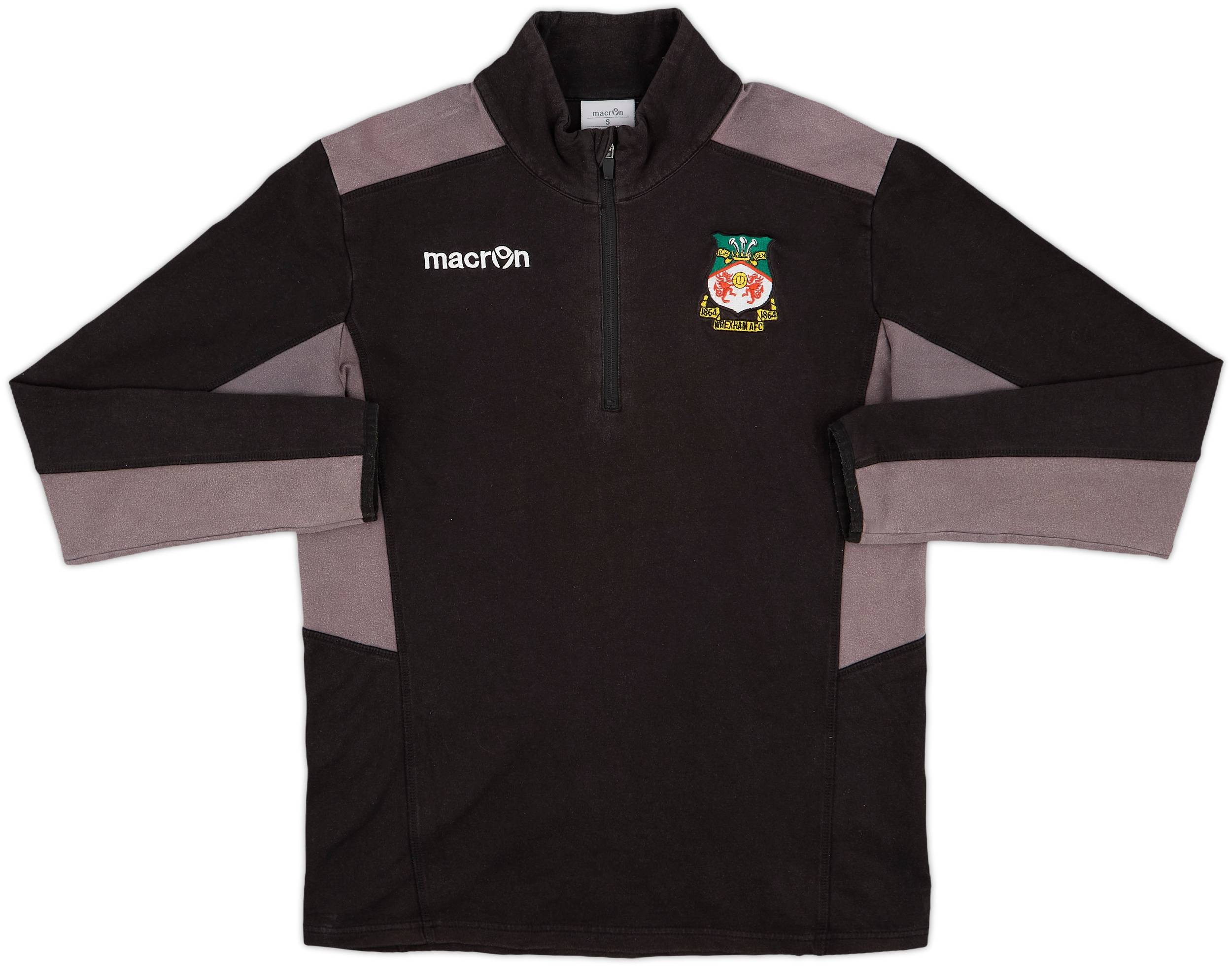 2016-17 Wrexham Macron 1/4 Zip Track Top - 6/10 - (S)