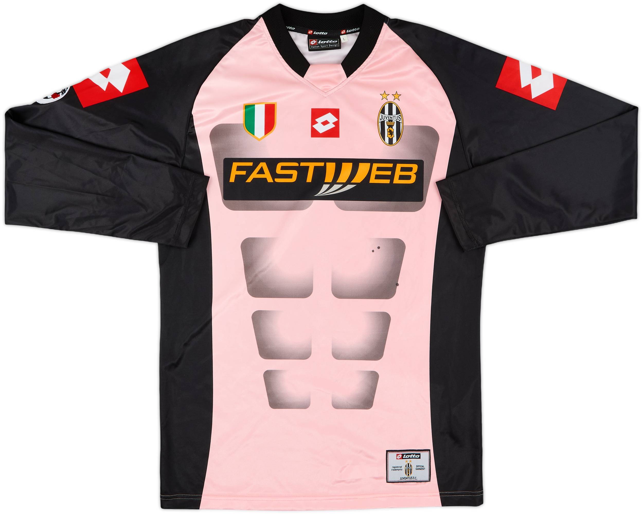 2002-03 Juventus Signed GK Shirt Buffon #1 - 8/10 - (L)